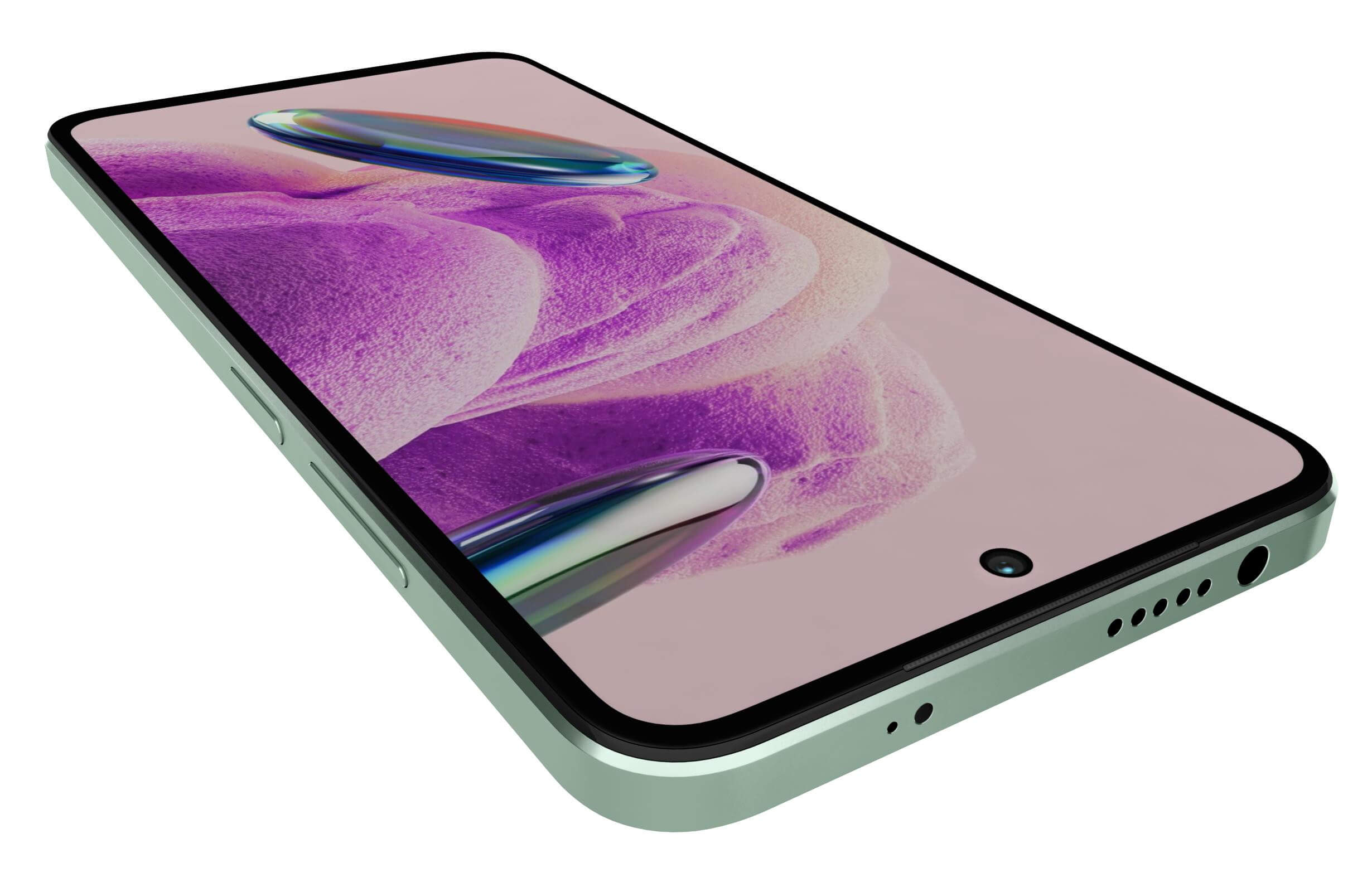 Xiaomi Redmi Note 12S Green - 3D Model by Rever_Art