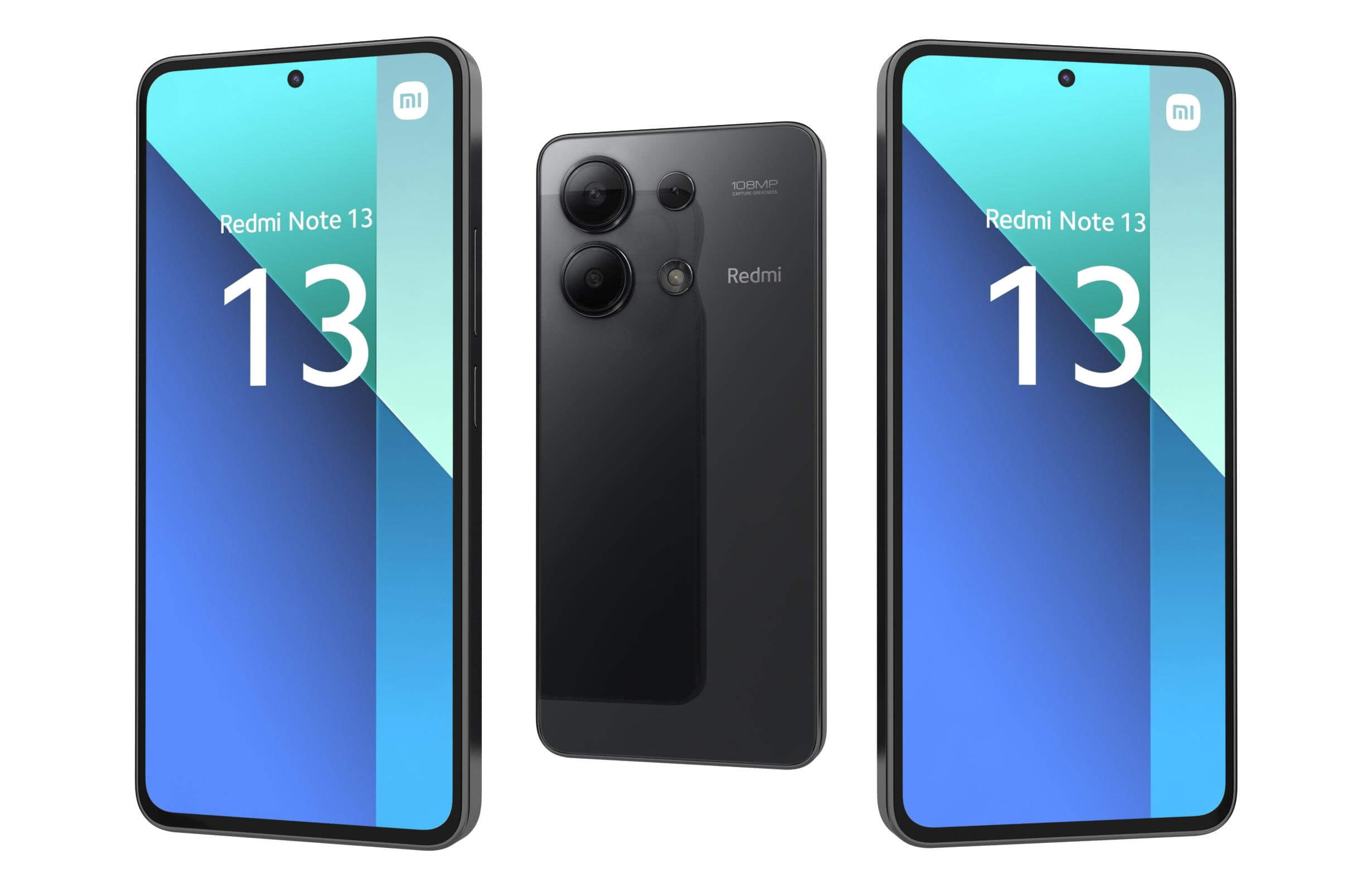 Xiaomi Redmi Note 13 4G All Colors - 3D Model by Rever_Art