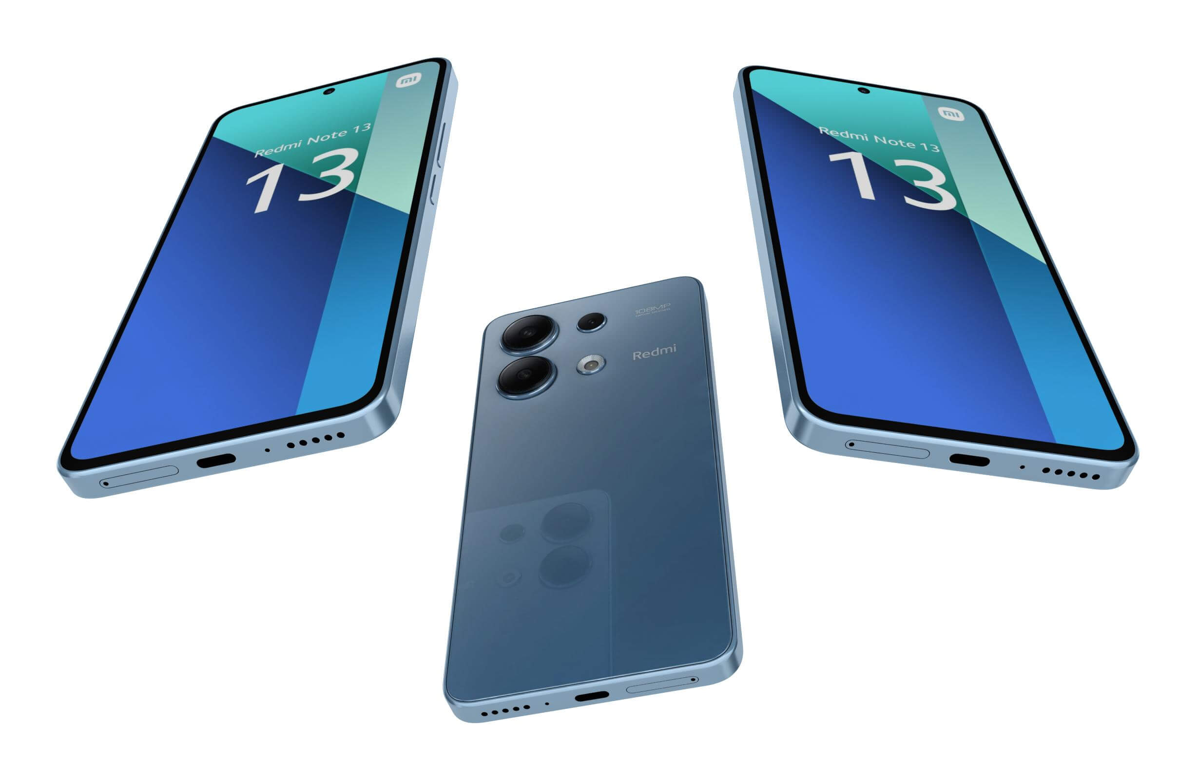 Xiaomi Redmi Note 13 4G All Colors - 3D Model by Rever_Art