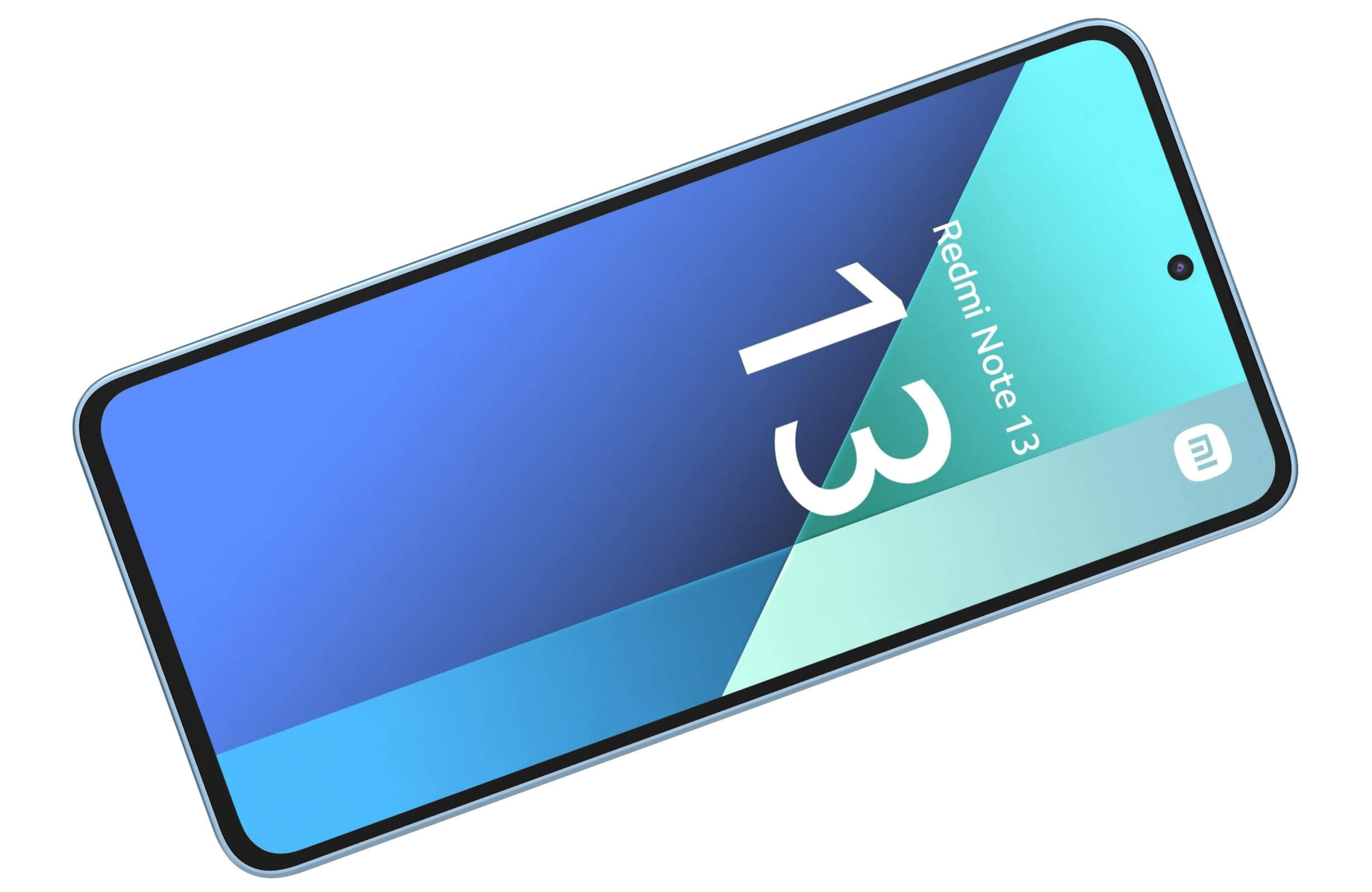 Xiaomi Redmi Note 13 4G Blue - 3D Model by Rever_Art