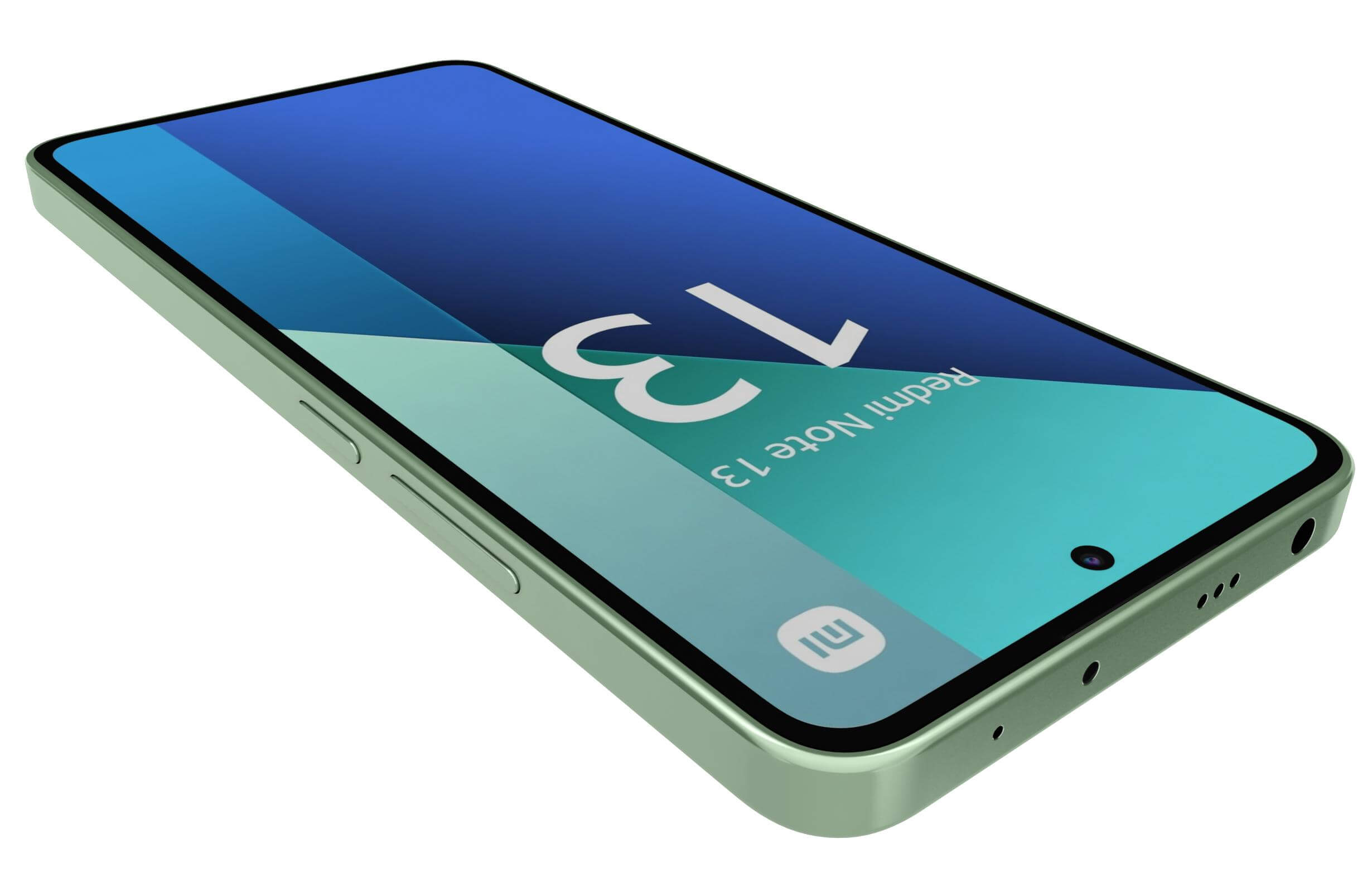 Xiaomi Redmi Note 13 4G Green - 3D Model by Rever_Art