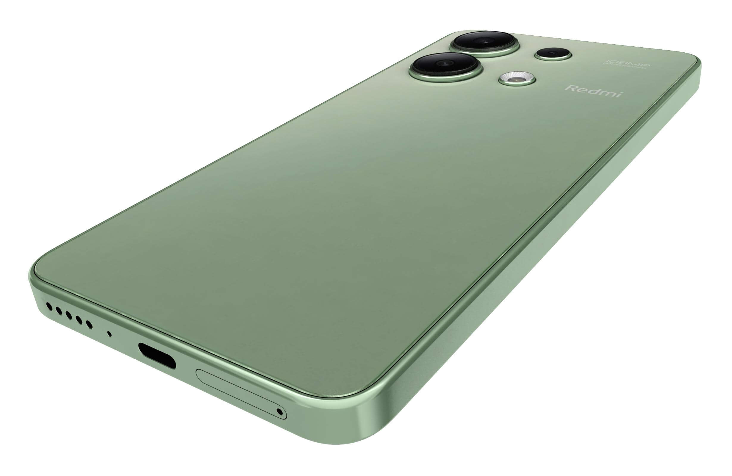 Xiaomi Redmi Note 13 4G Green - 3D Model by Rever_Art