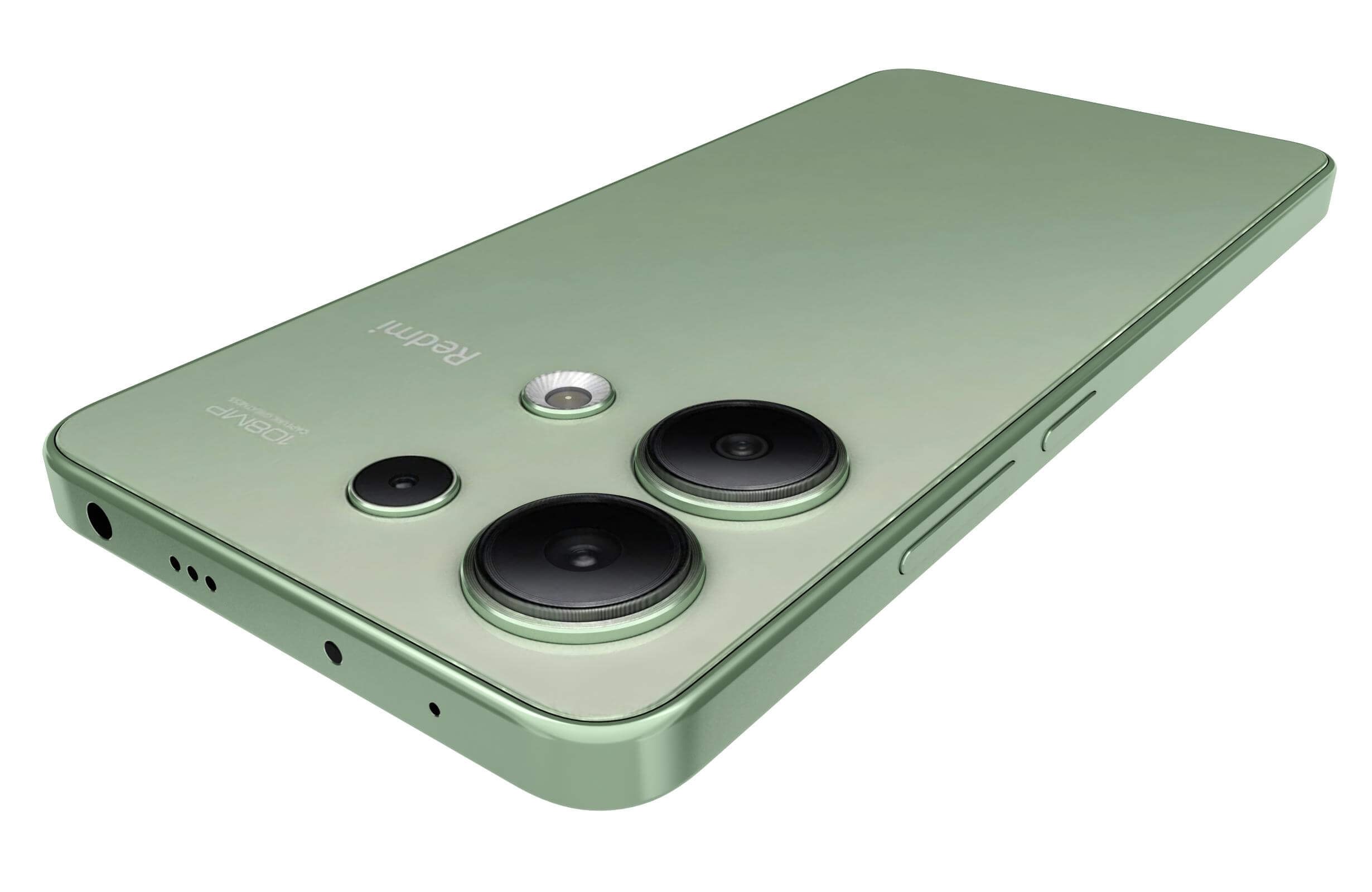 Xiaomi Redmi Note 13 4G Green - 3D Model by Rever_Art