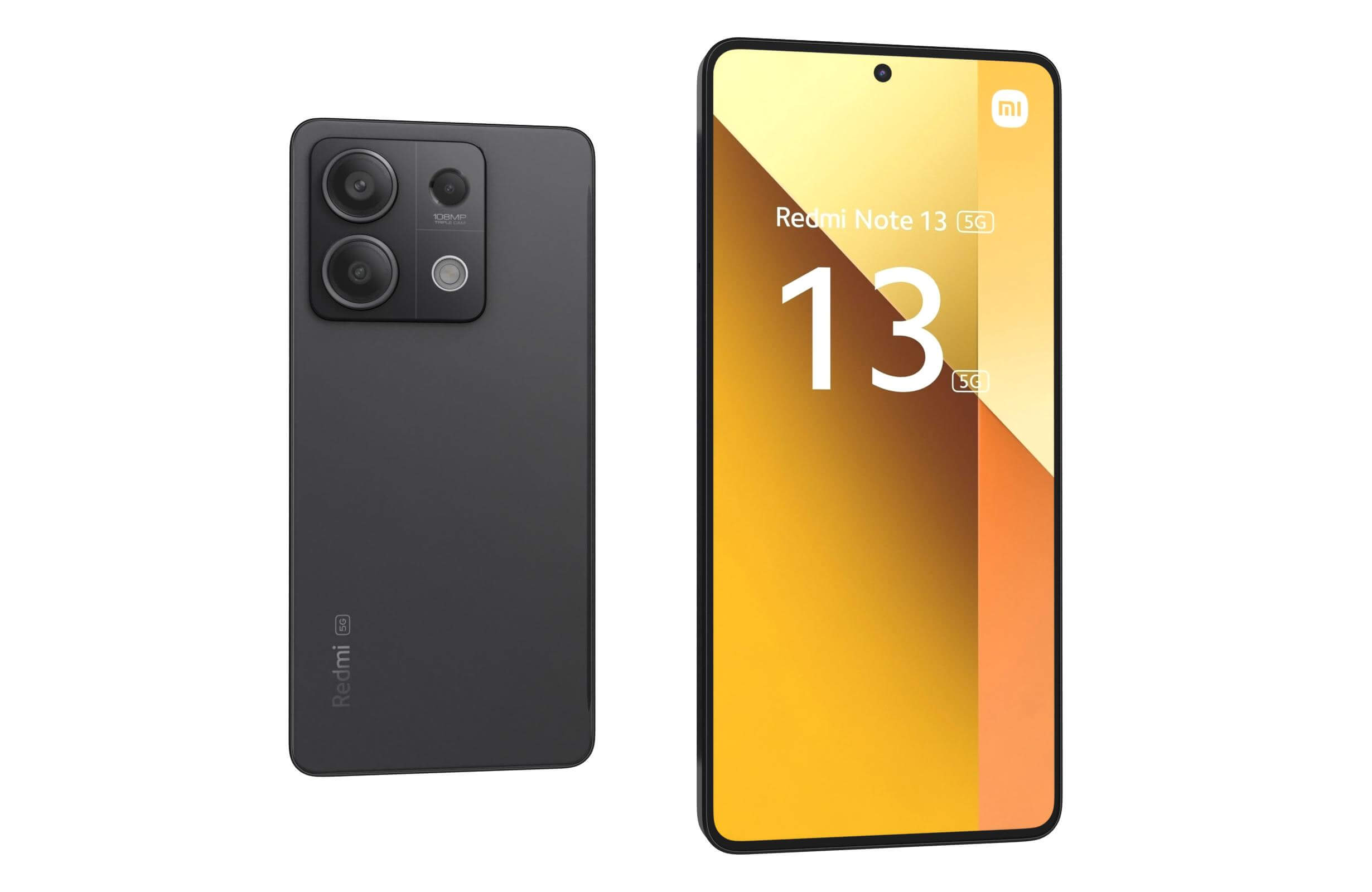 Xiaomi Redmi Note 13 5G Black - 3D Model by Rever_Art