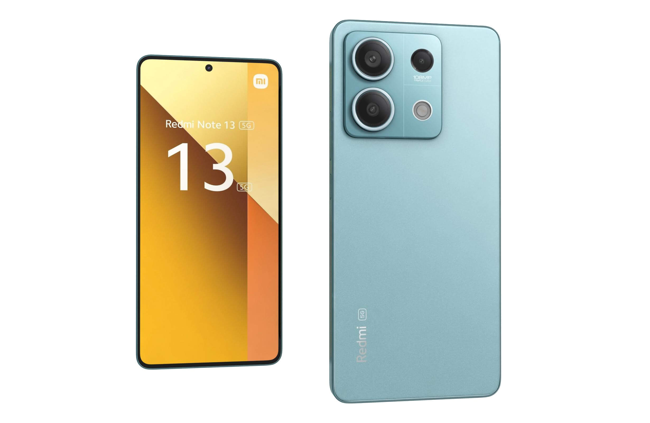 Xiaomi Redmi Note 13 5G Blue - 3D Model by Rever_Art