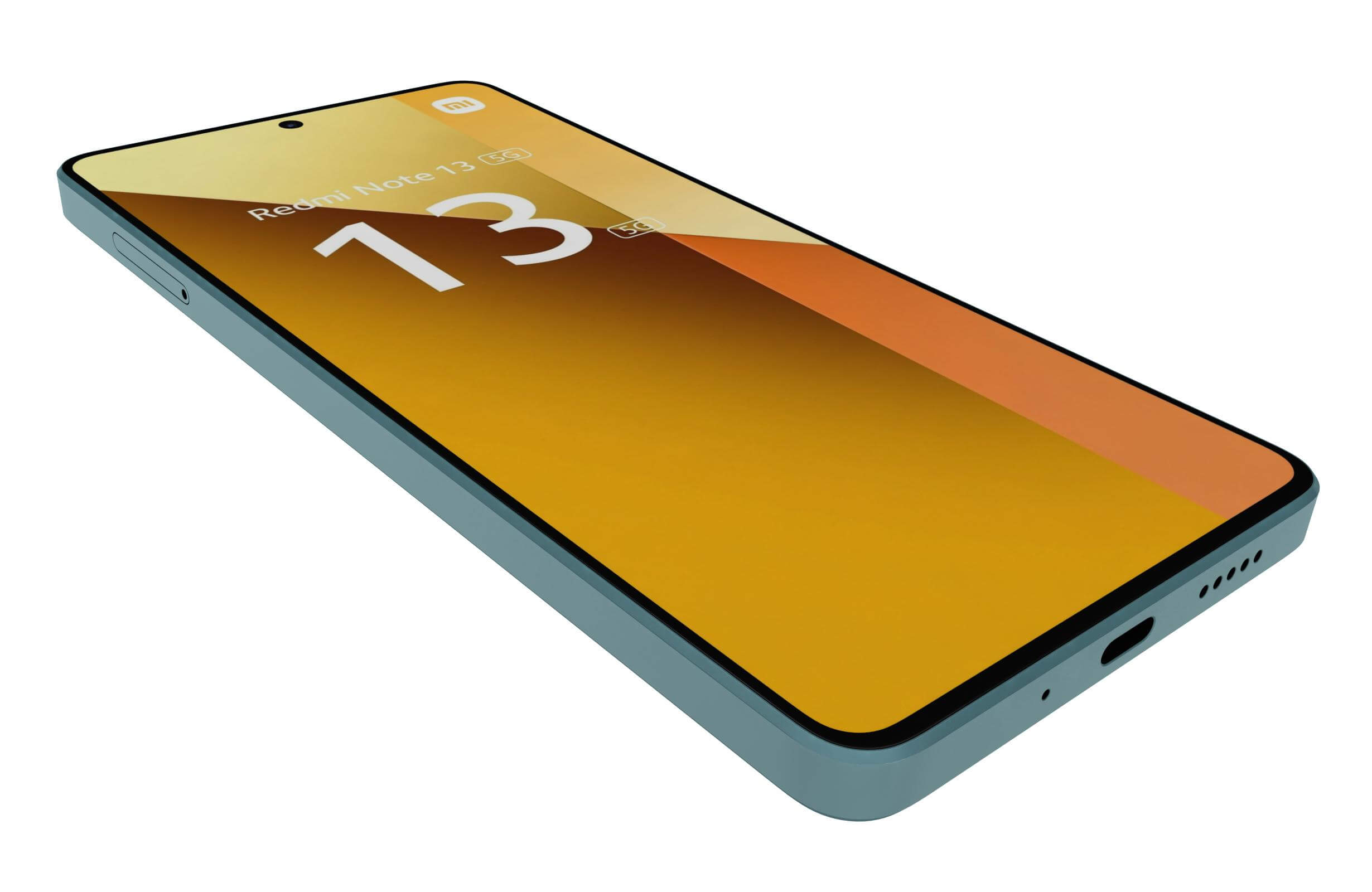 Xiaomi Redmi Note 13 5G Blue - 3D Model by Rever_Art