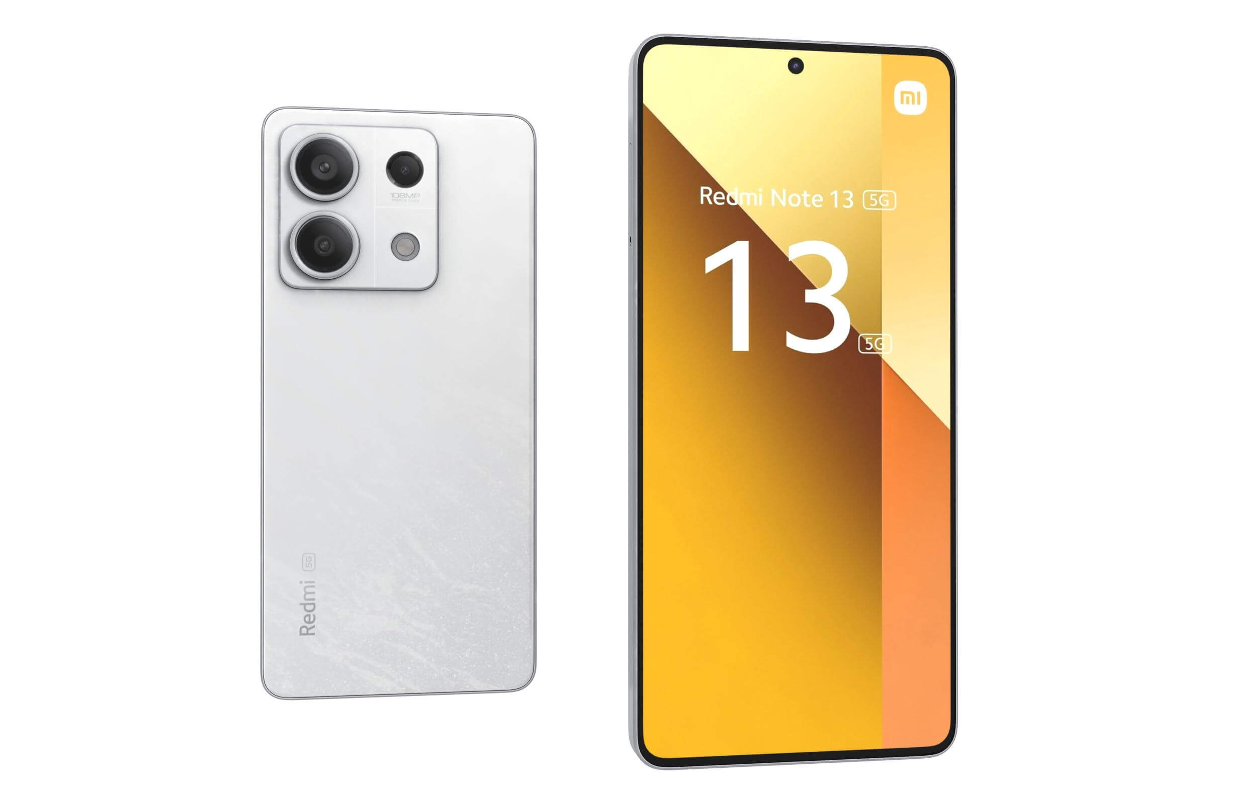 Xiaomi Redmi Note 13 5G White - 3D Model by Rever_Art