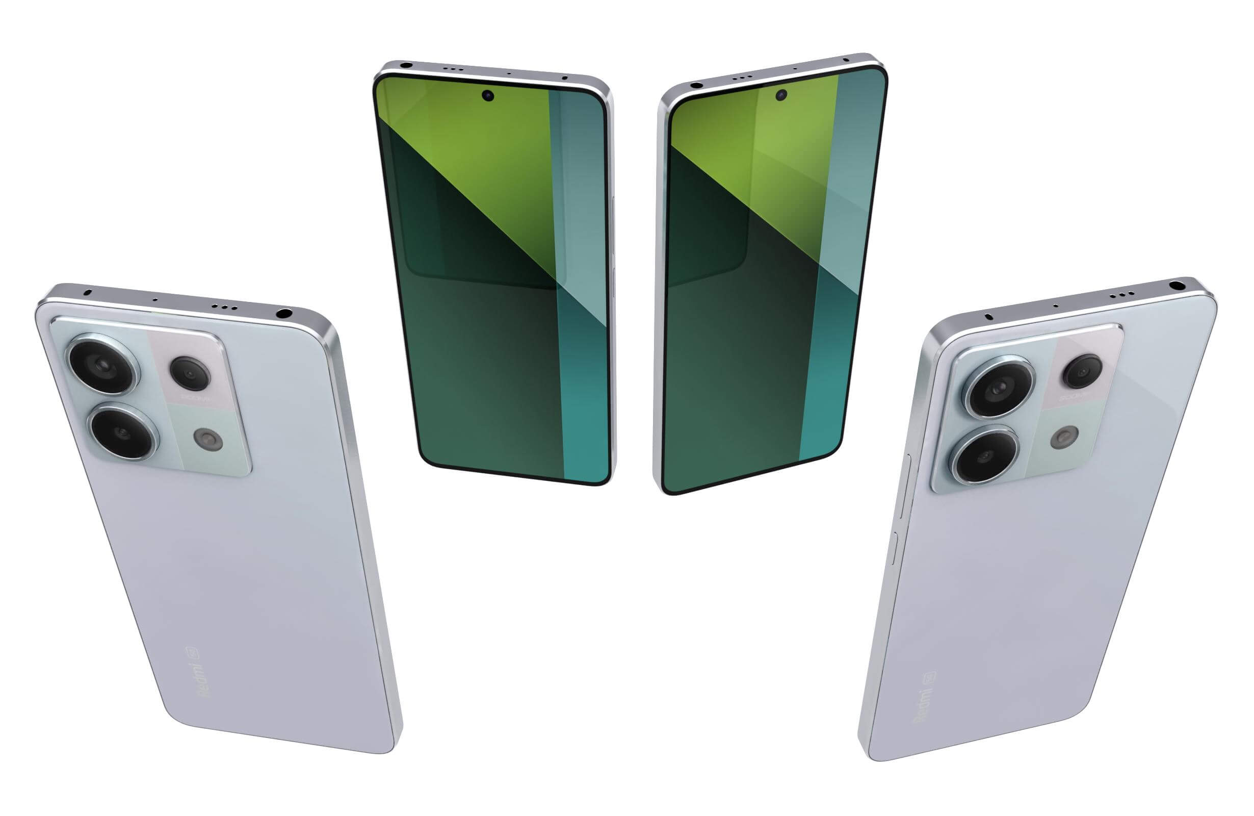 Xiaomi Redmi Note 13 Pro All Colors - 3D Model by Rever_Art