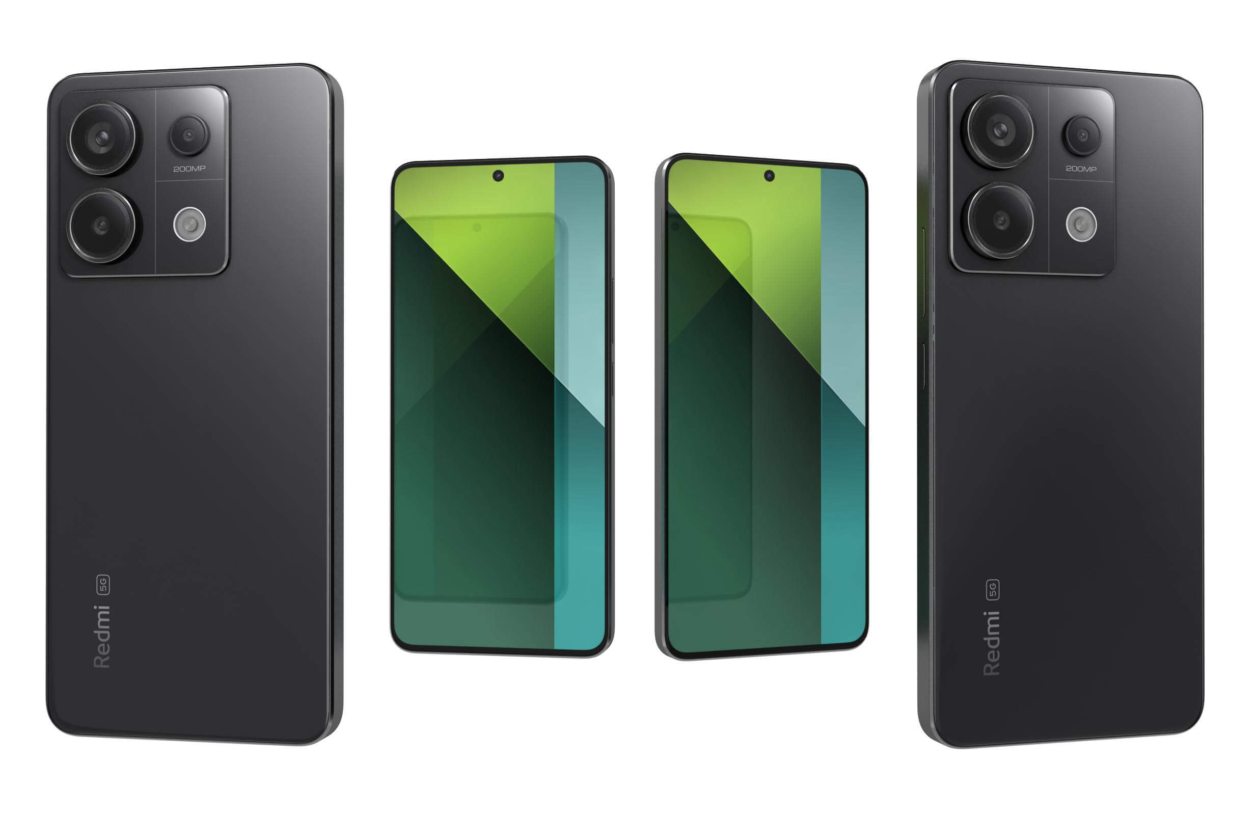 Xiaomi Redmi Note 13 Pro All Colors - 3D Model by Rever_Art