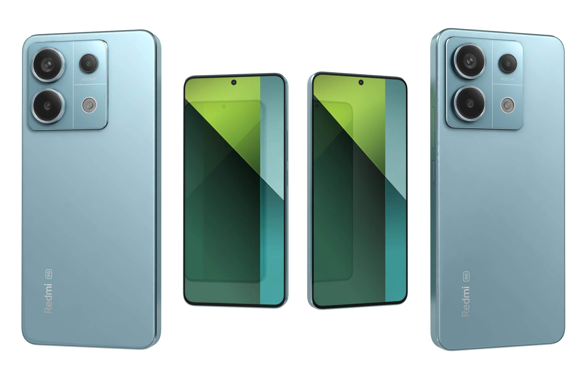 Xiaomi Redmi Note 13 Pro All Colors - 3D Model by Rever_Art