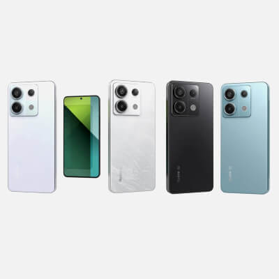 Xiaomi Redmi Note 13 Pro All Colors - 3D Model by Rever_Art