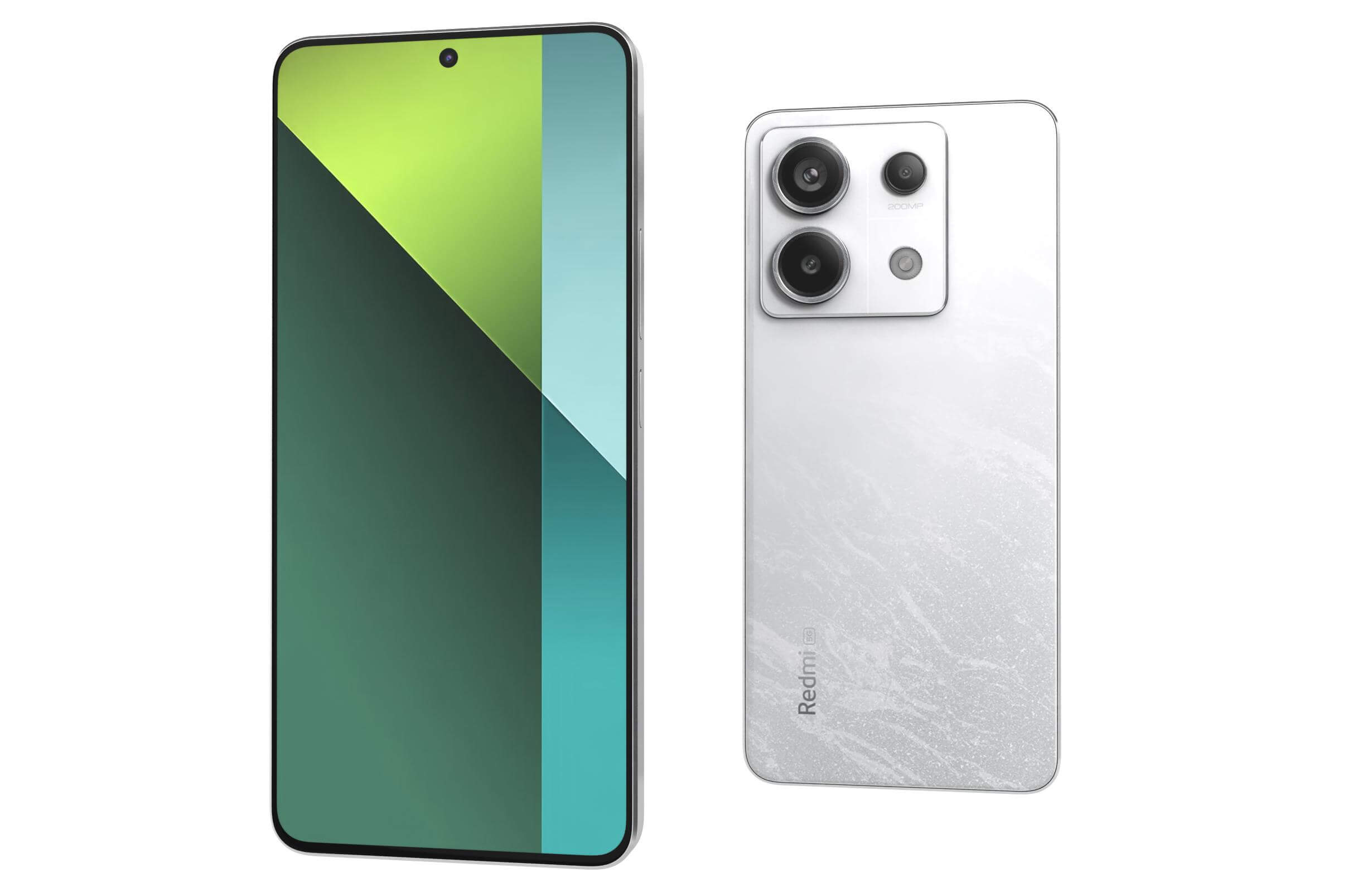 Xiaomi Redmi Note 13 Pro Arctic White - 3D Model by Rever_Art