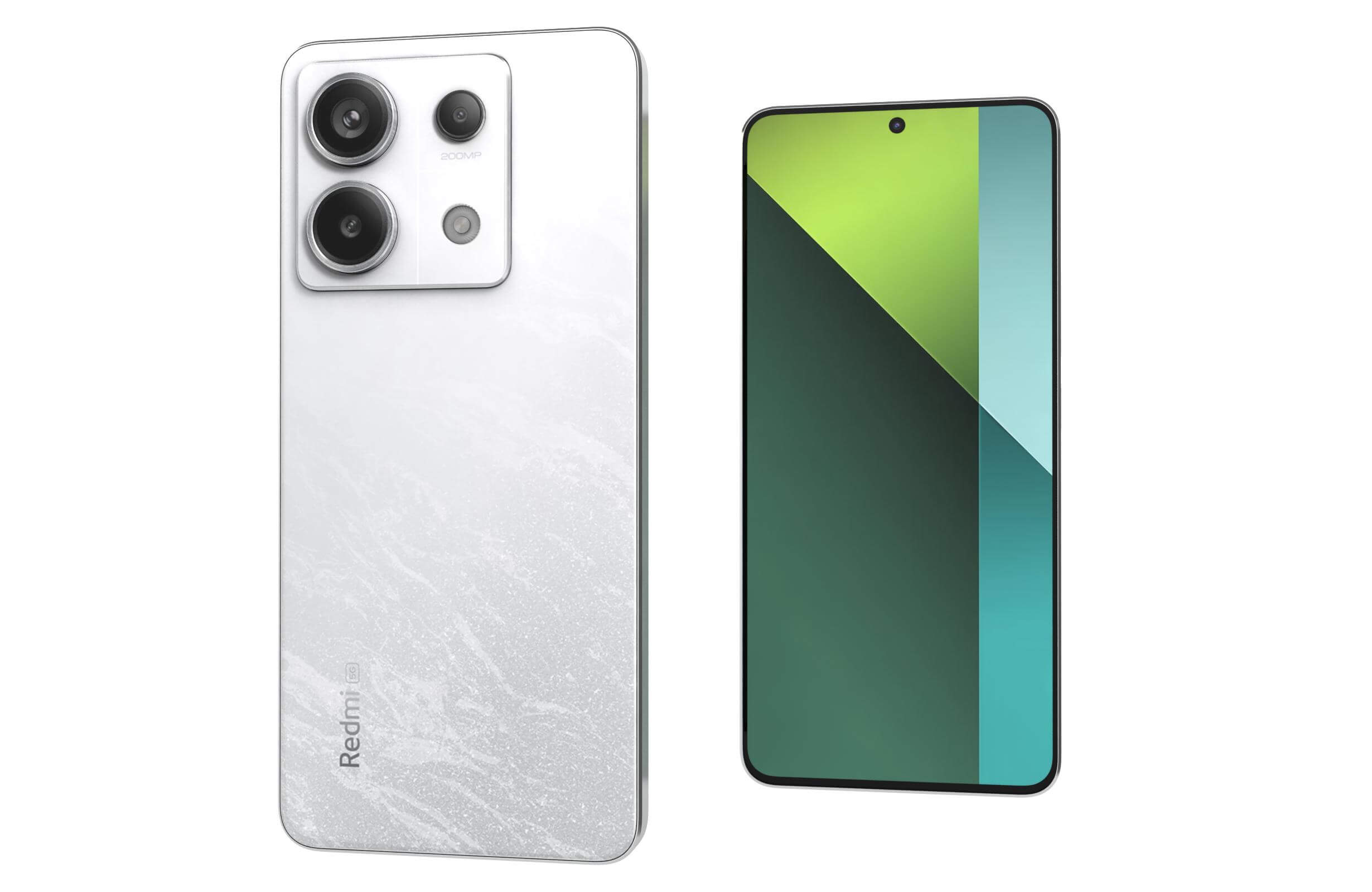 Xiaomi Redmi Note 13 Pro Arctic White - 3D Model by Rever_Art
