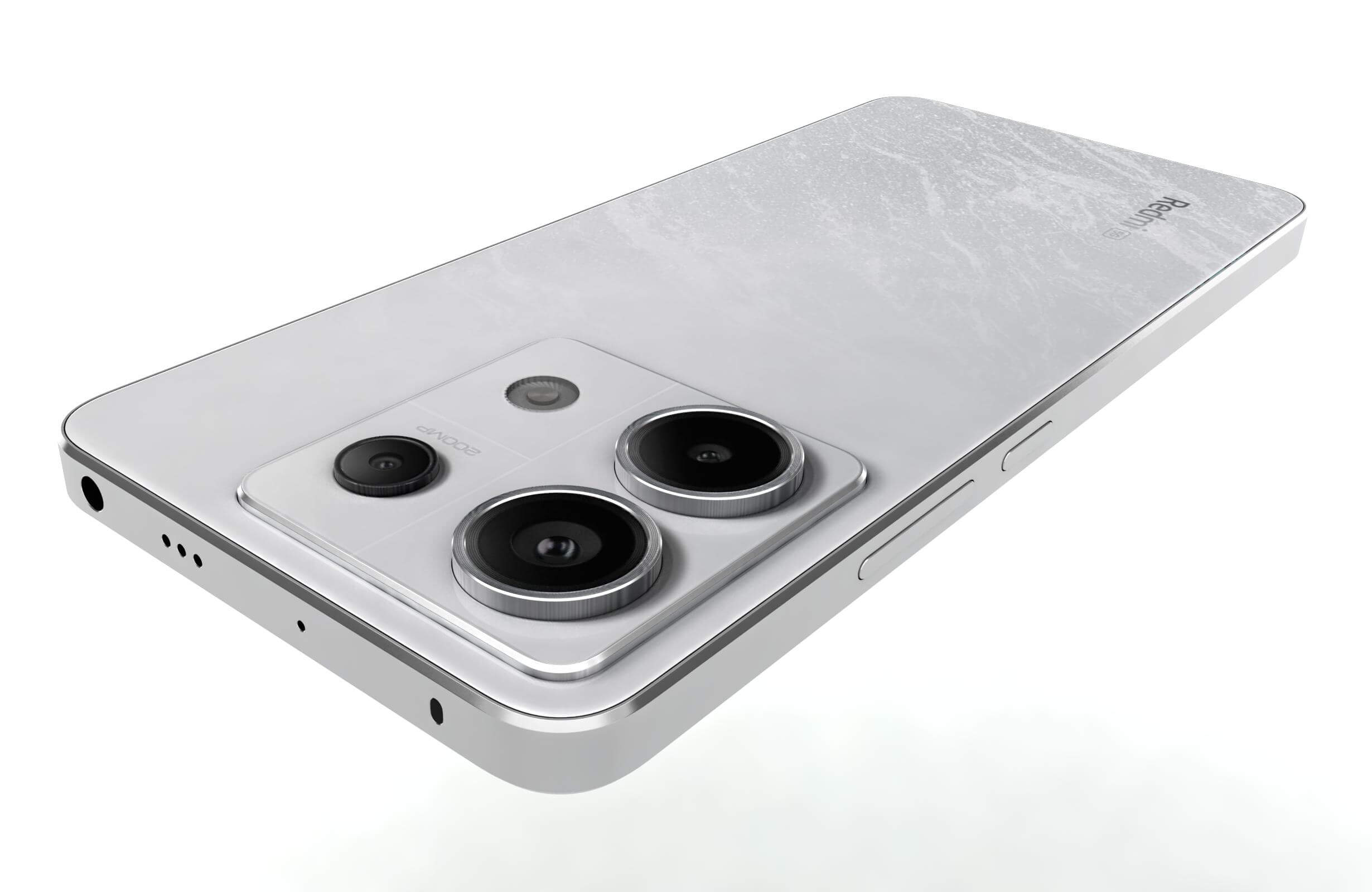 Xiaomi Redmi Note 13 Pro Arctic White - 3D Model by Rever_Art