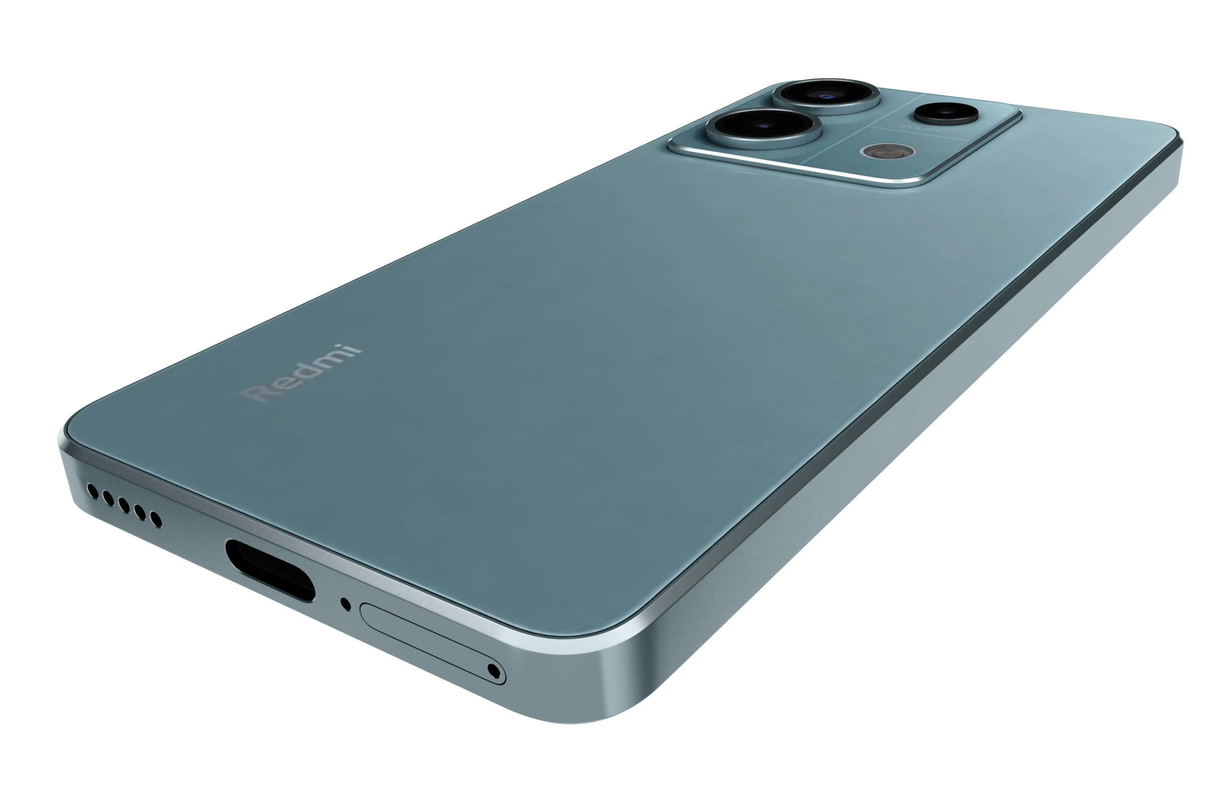 Xiaomi Redmi Note 13 Pro Blue - 3D Model by Rever_Art