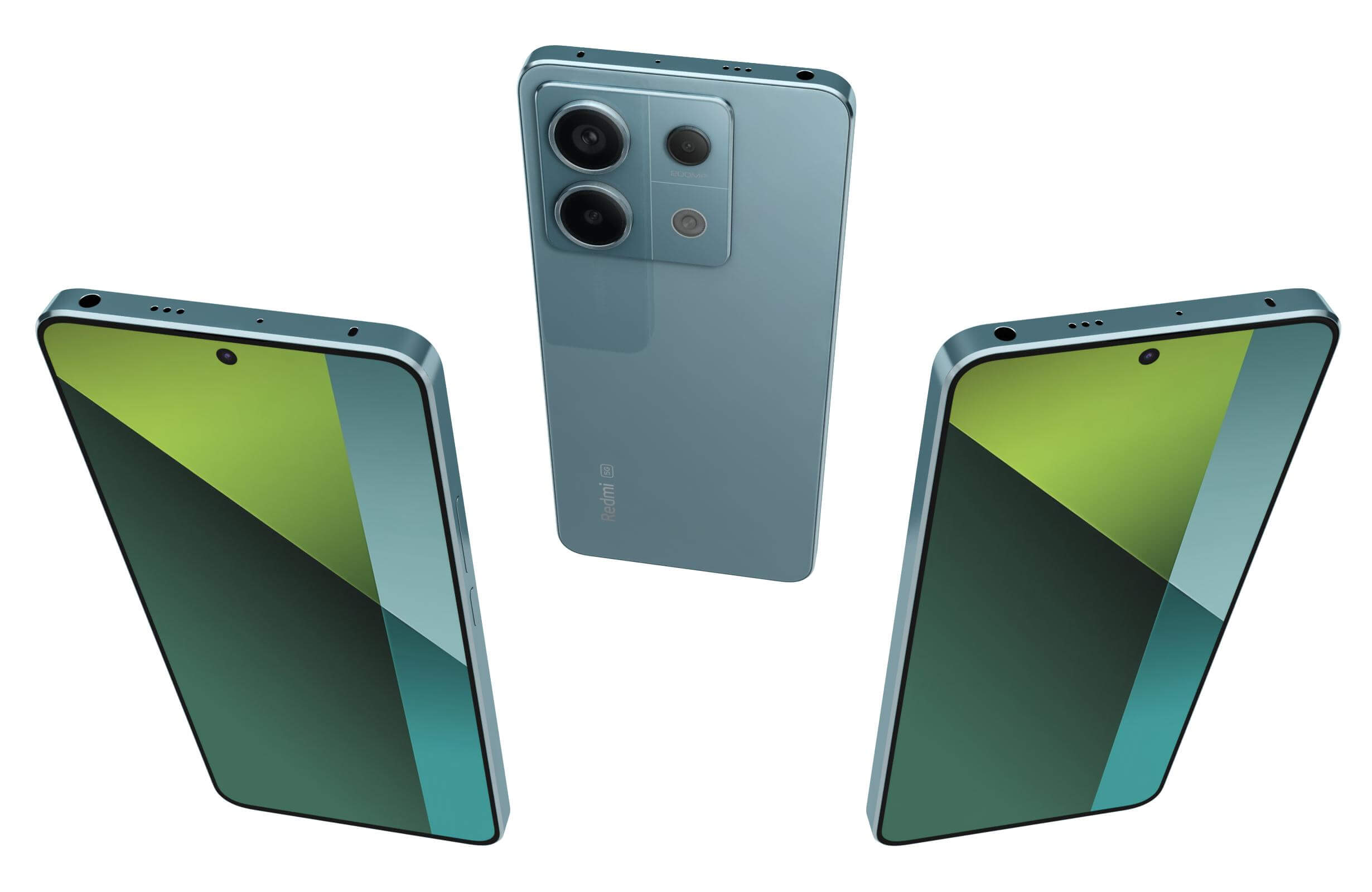 Xiaomi Redmi Note 13 Pro Ocean Teal - 3D Model by Rever_Art
