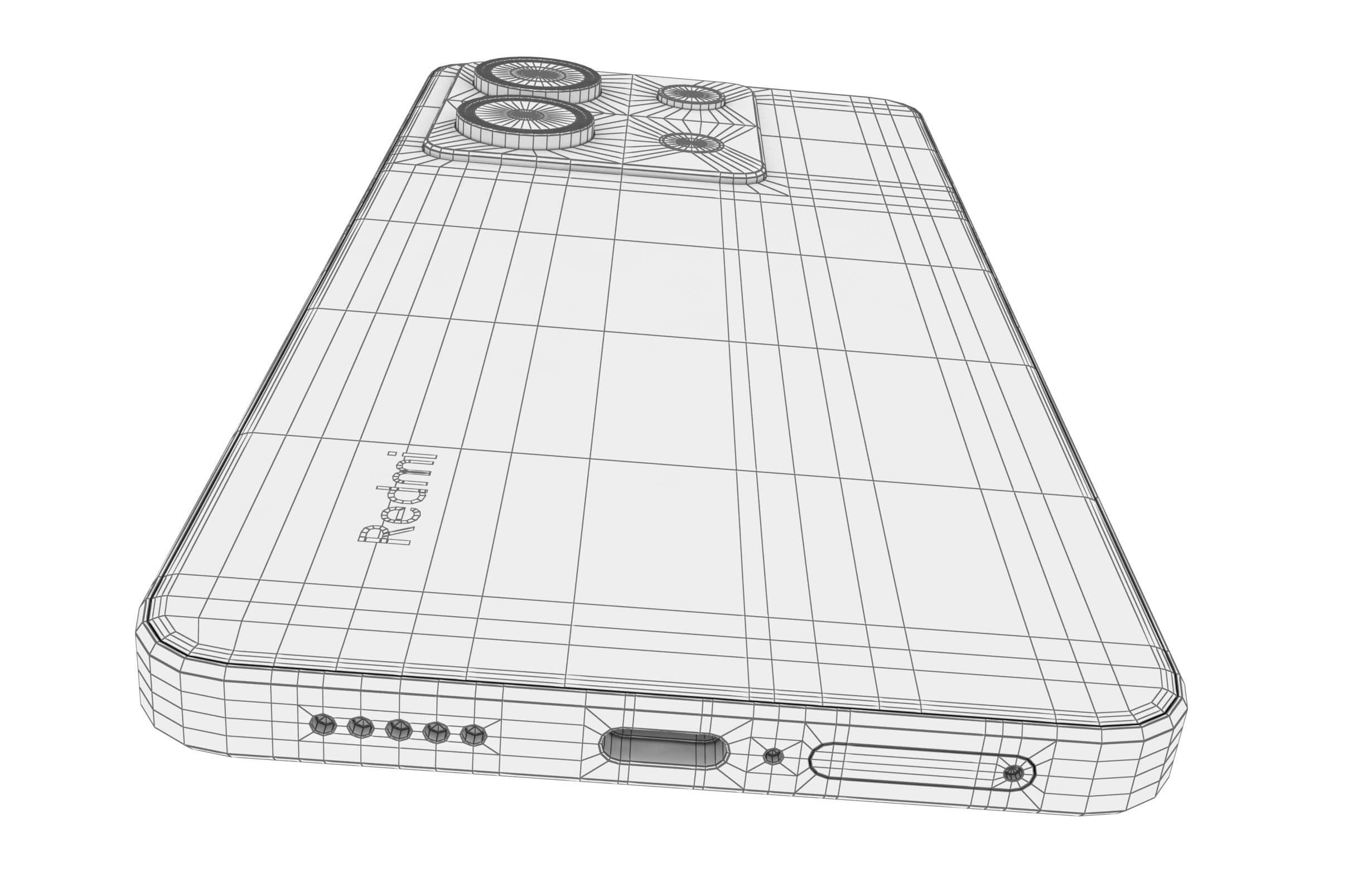 Xiaomi Redmi Note 13 Pro Ocean Teal - 3D Model by Rever_Art