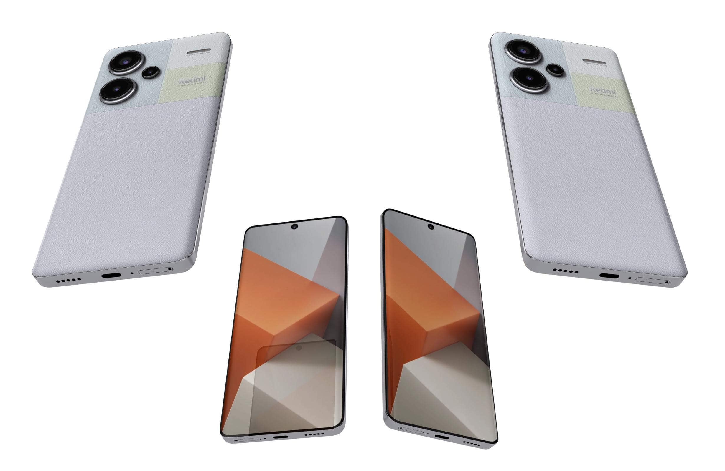 Xiaomi Redmi Note 13 Pro Plus All Colors - 3D Model by Rever_Art