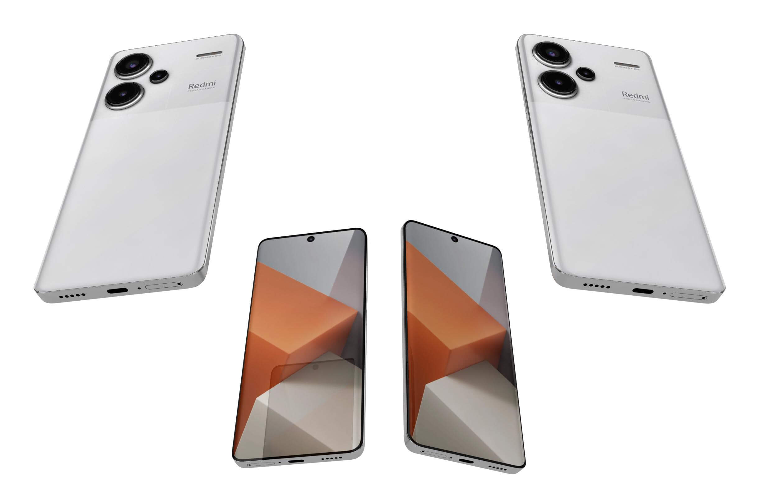 Xiaomi Redmi Note 13 Pro Plus All Colors - 3D Model by Rever_Art