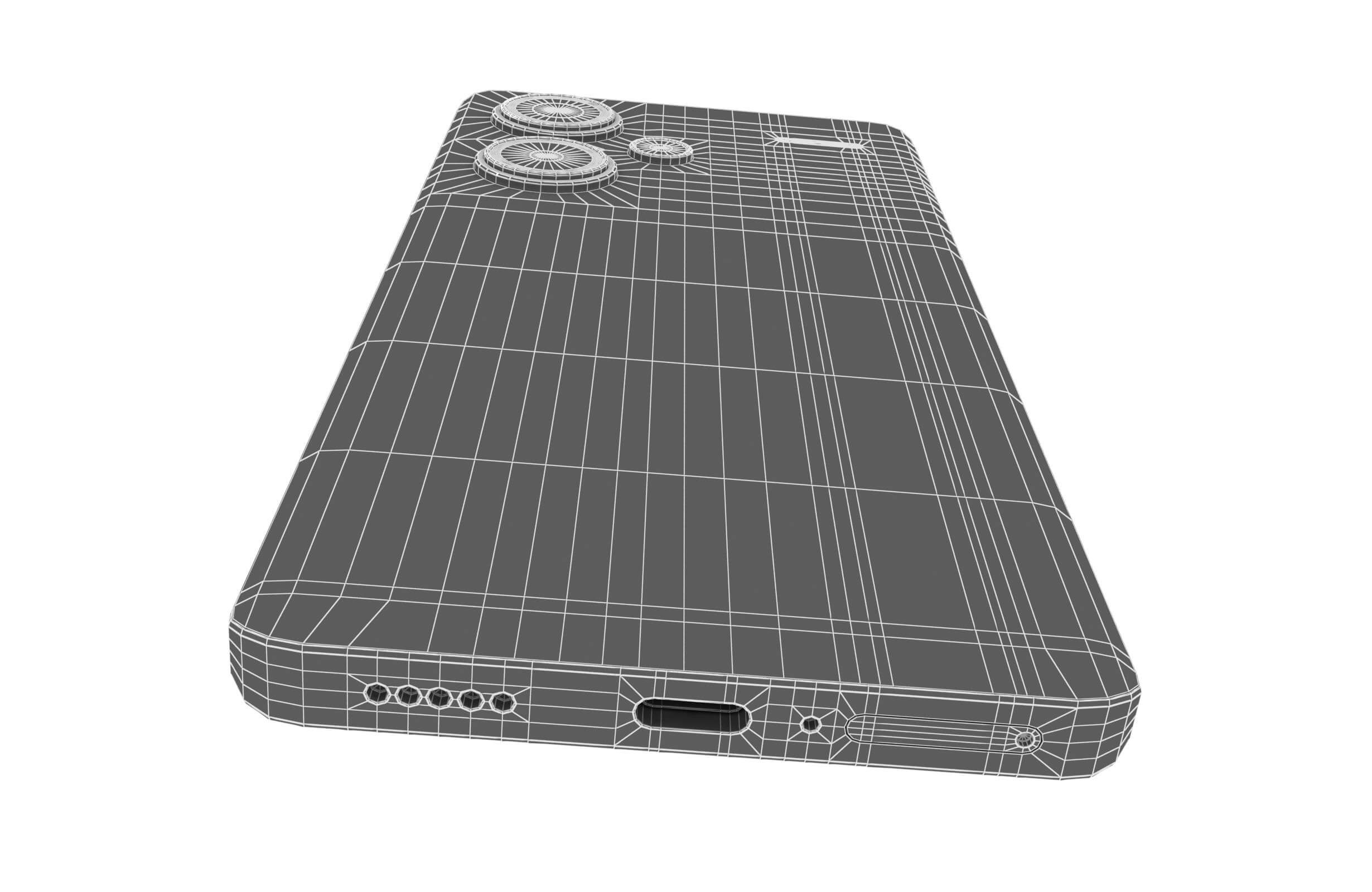 Xiaomi Redmi Note 13 Pro Plus White - 3D Model by Rever_Art