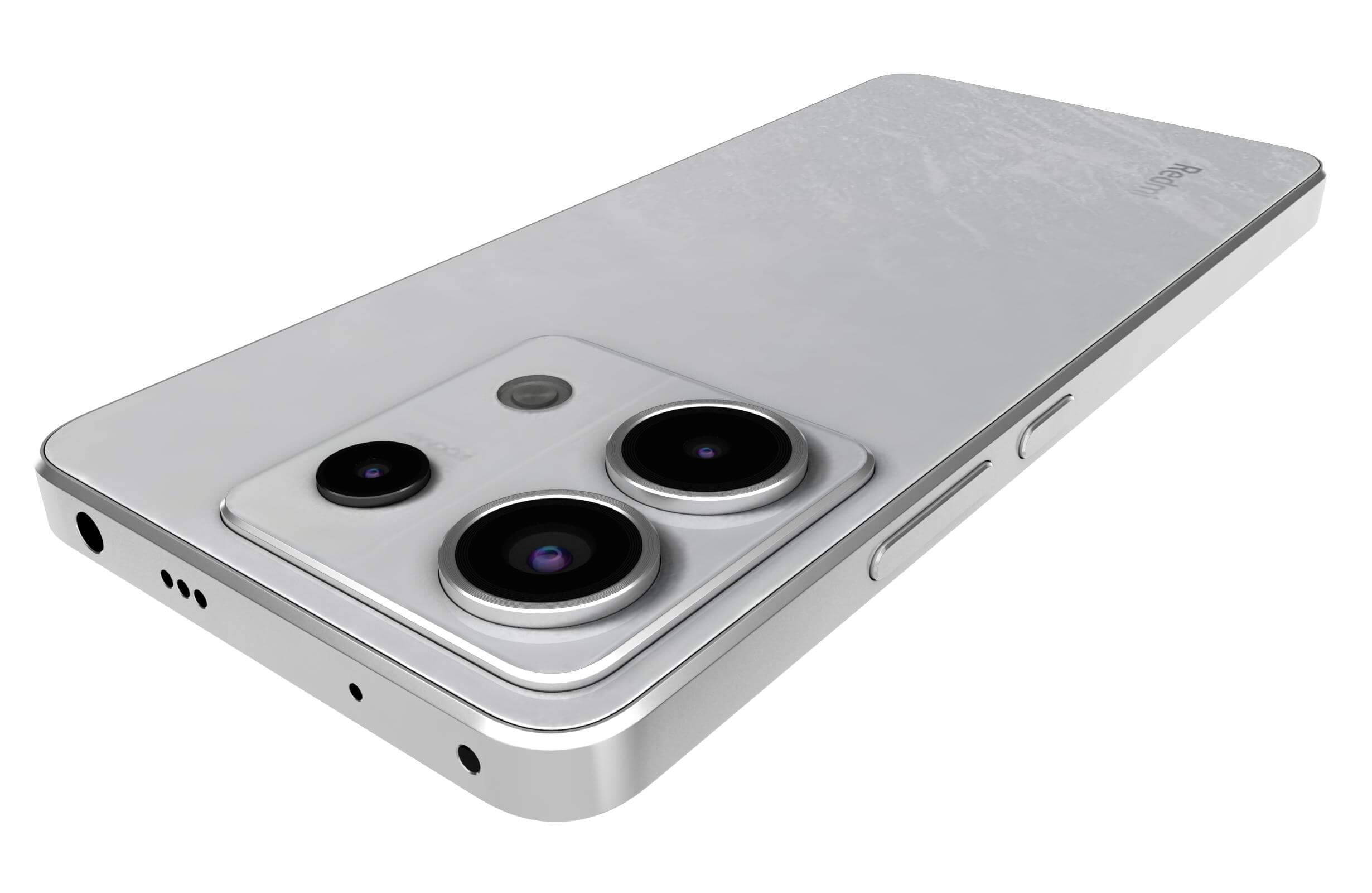 Xiaomi Redmi Note 13 Pro White - 3D Model by Rever_Art