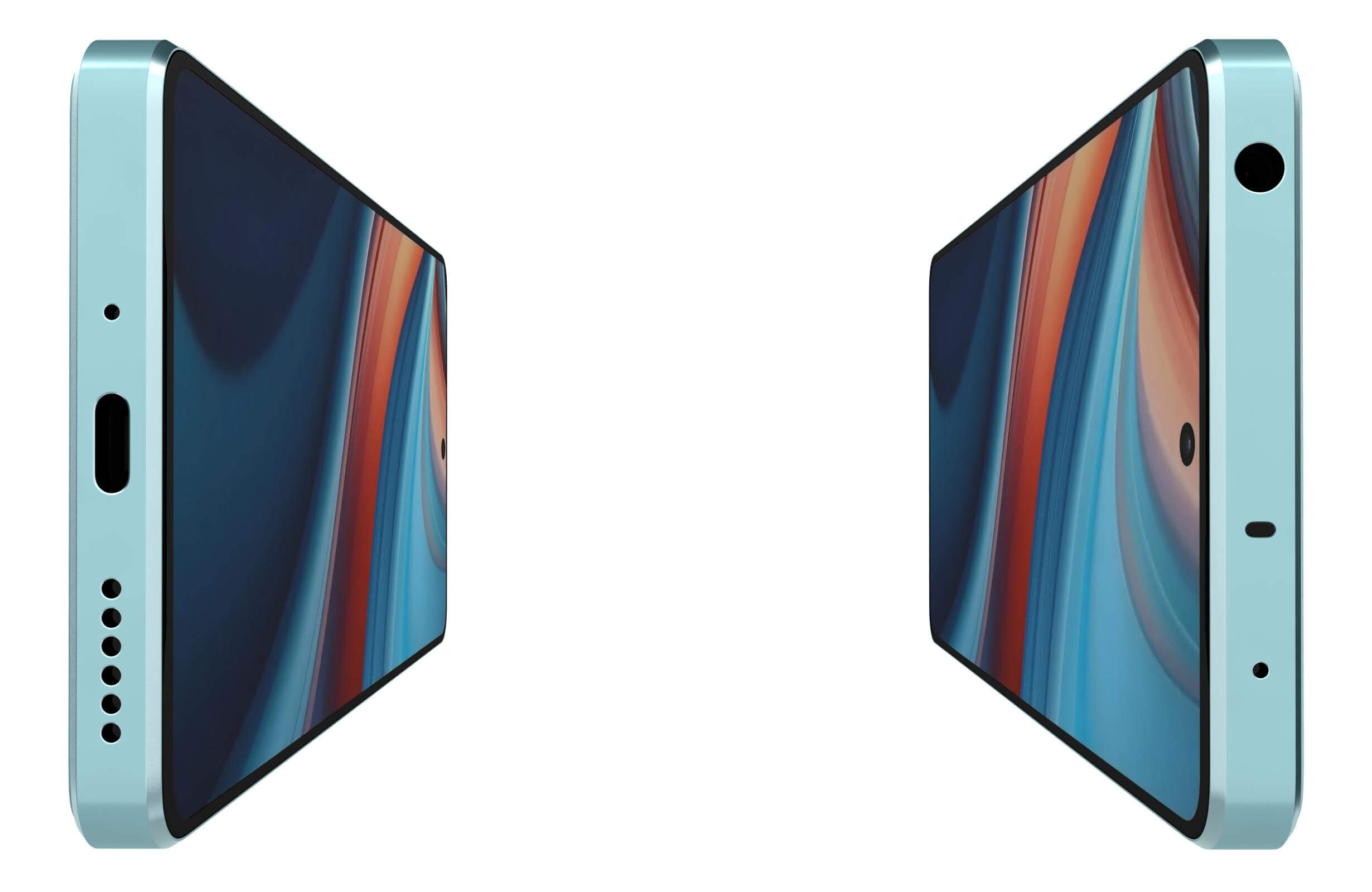 Xiaomi Redmi Note 13R Pro Blue - 3D Model by Rever_Art