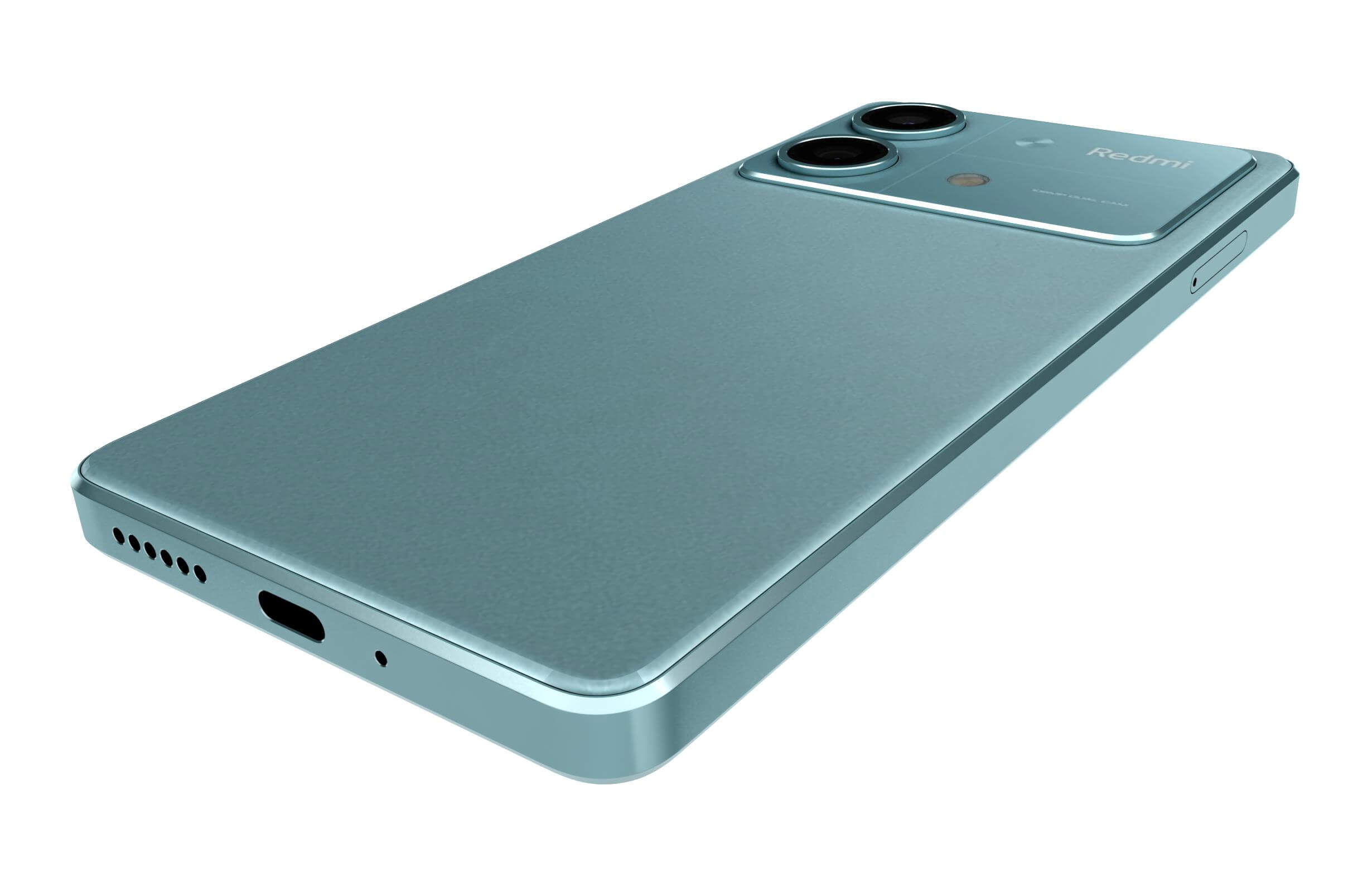 Xiaomi Redmi Note 13R Pro Blue - 3D Model by Rever_Art