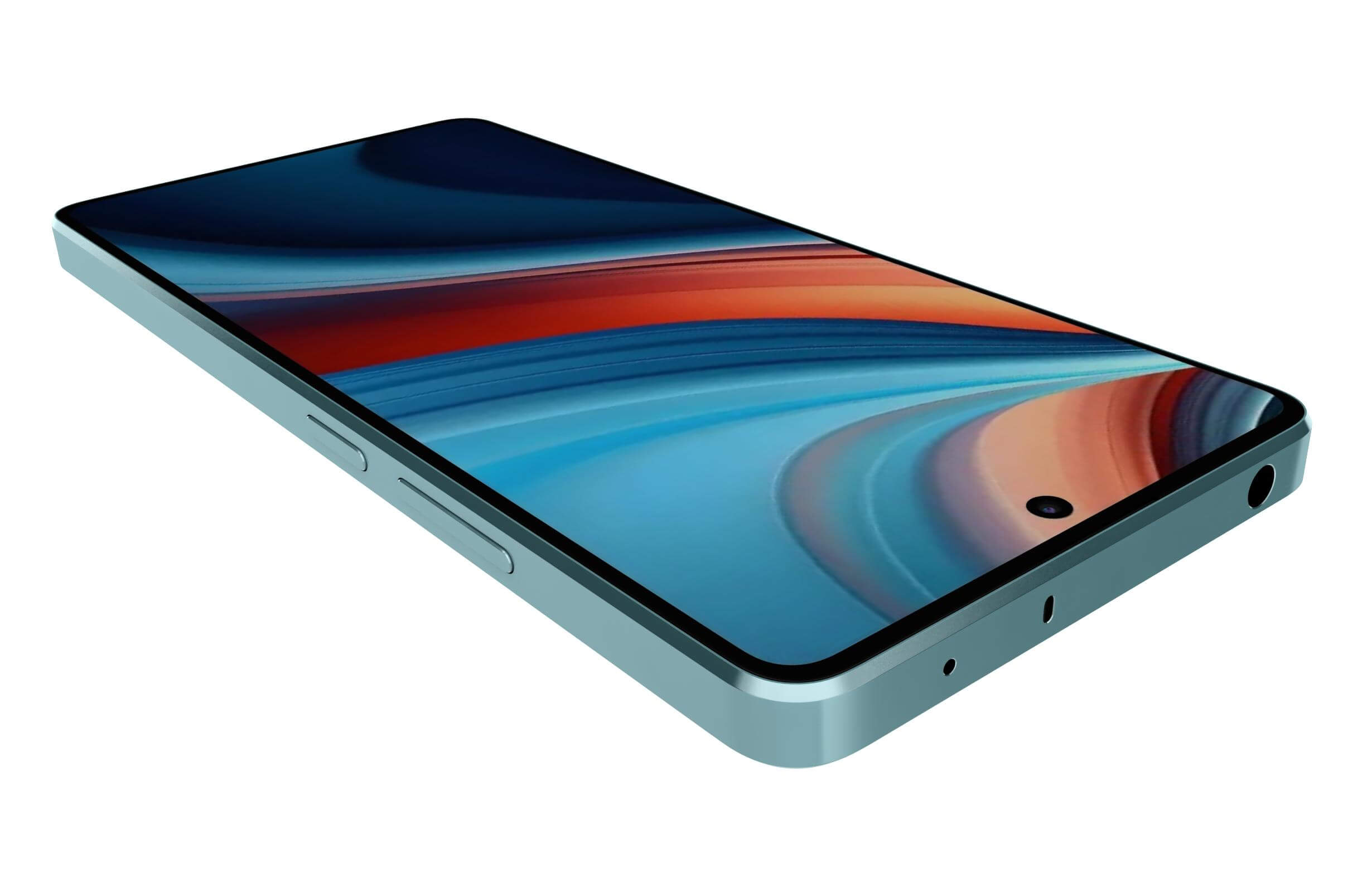 Xiaomi Redmi Note 13R Pro Blue - 3D Model by Rever_Art