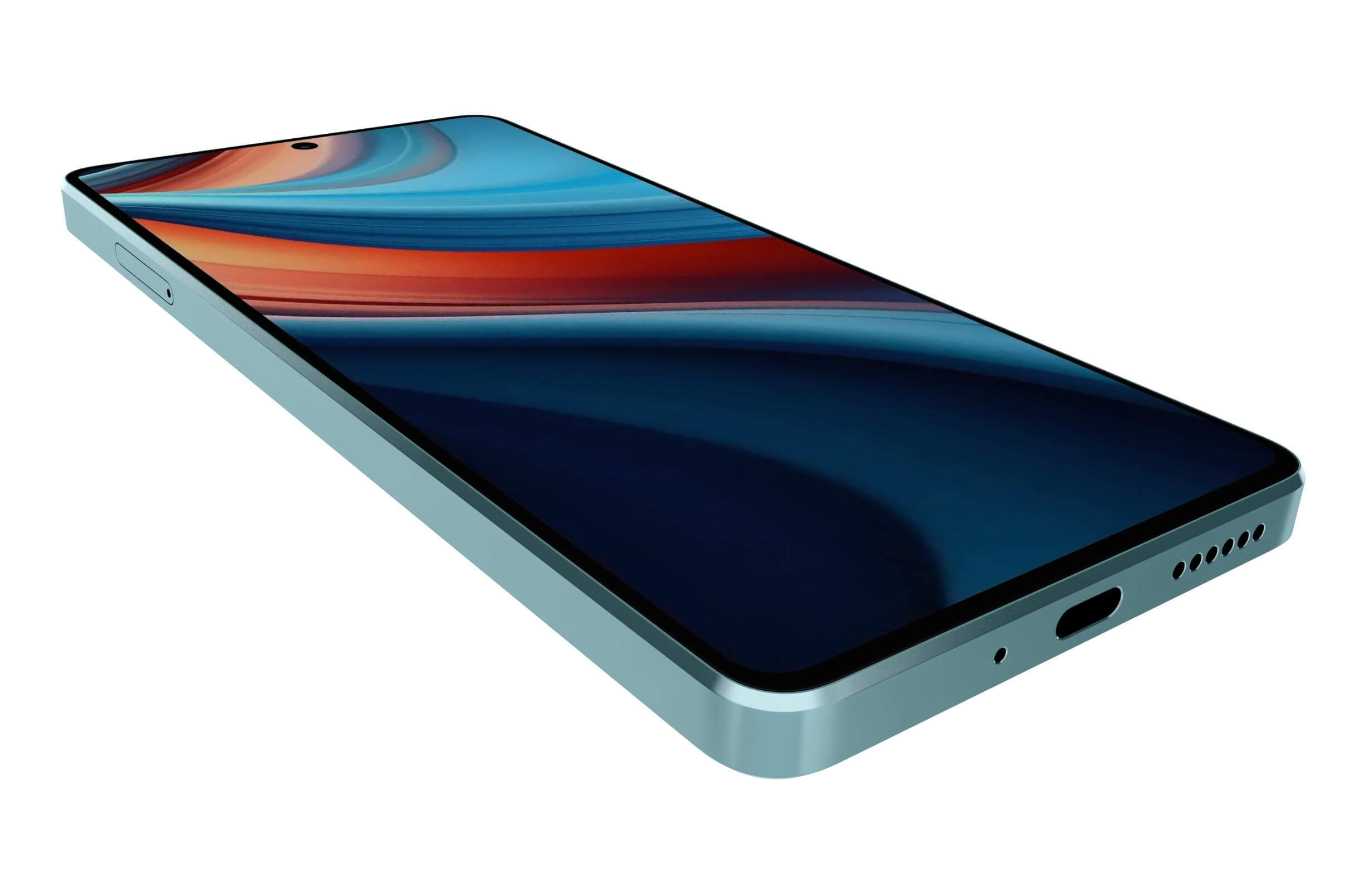 Xiaomi Redmi Note 13R Pro Blue - 3D Model by Rever_Art