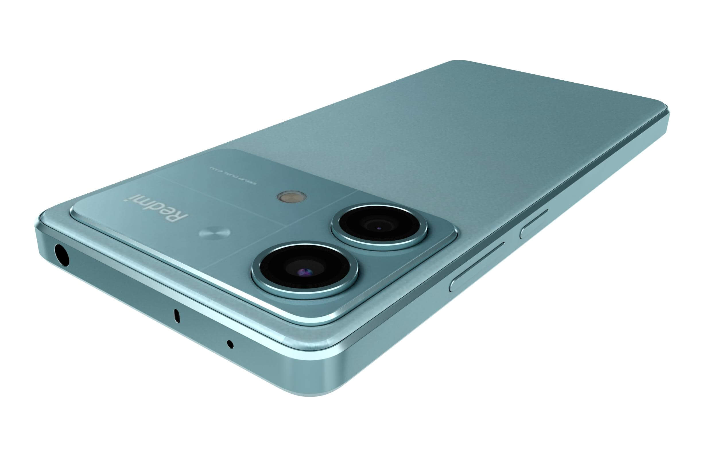 Xiaomi Redmi Note 13R Pro Blue - 3D Model by Rever_Art