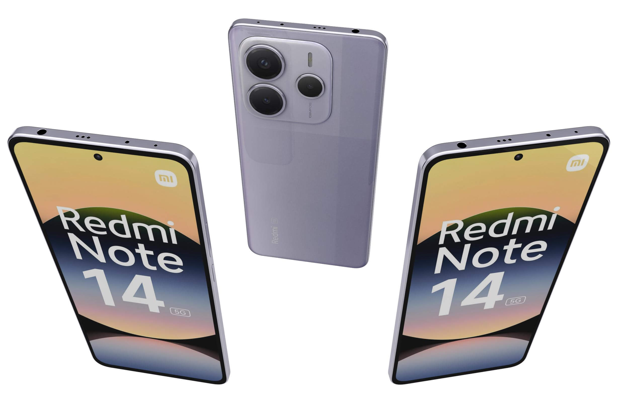 Xiaomi Redmi Note 14 5G All Colors - 3D Model by Rever_Art