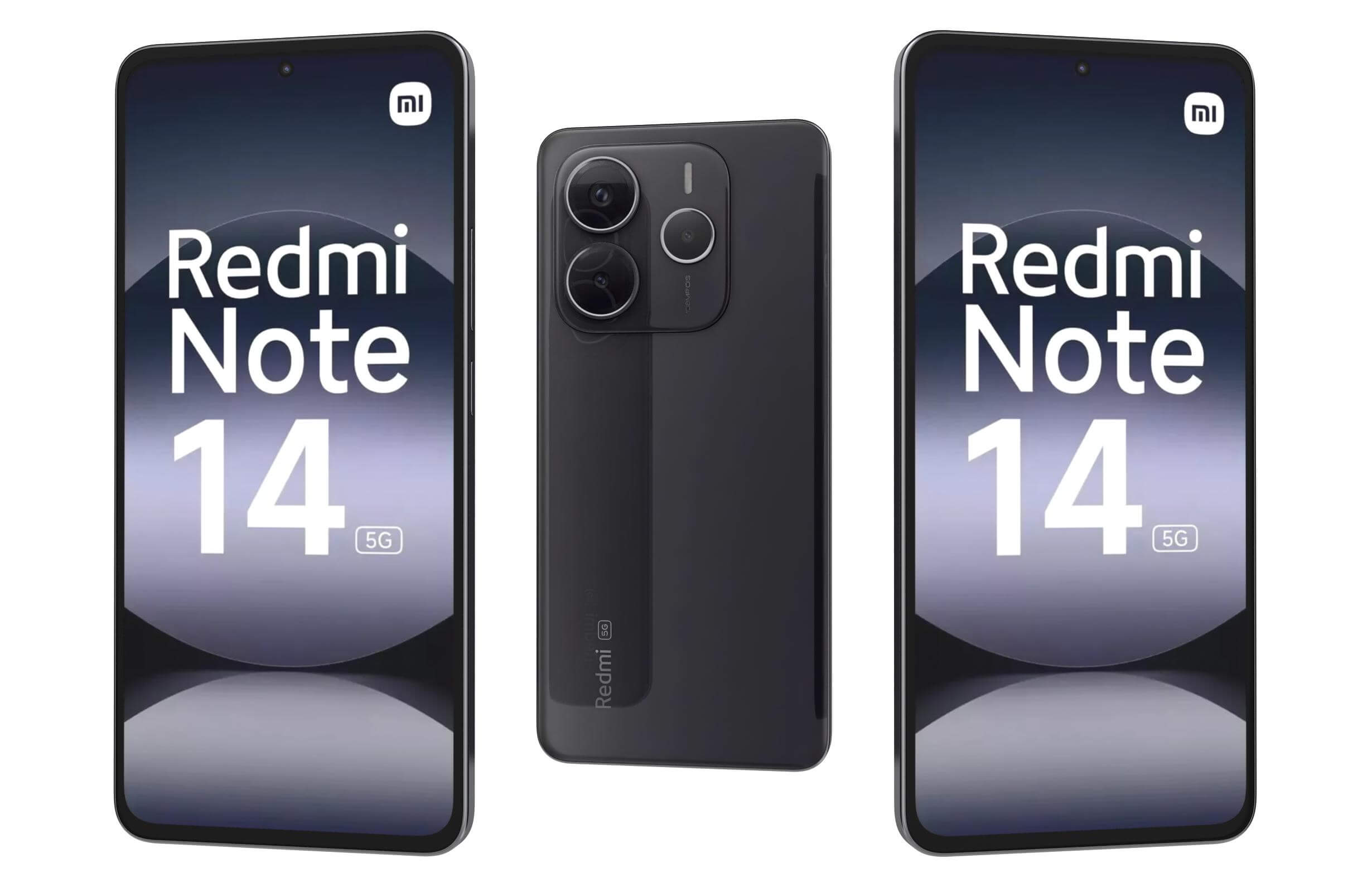 Xiaomi Redmi Note 14 5G All Colors - 3D Model by Rever_Art