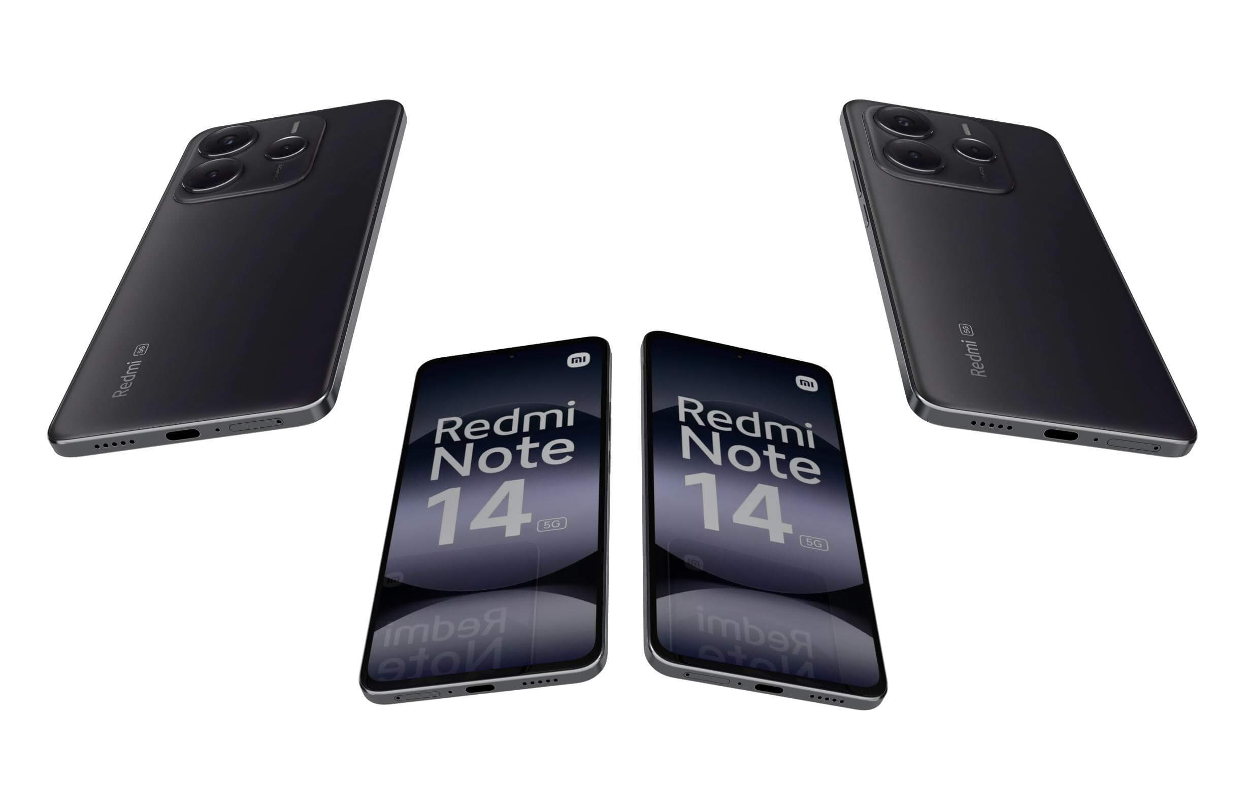 Xiaomi Redmi Note 14 5G All Colors - 3D Model by Rever_Art