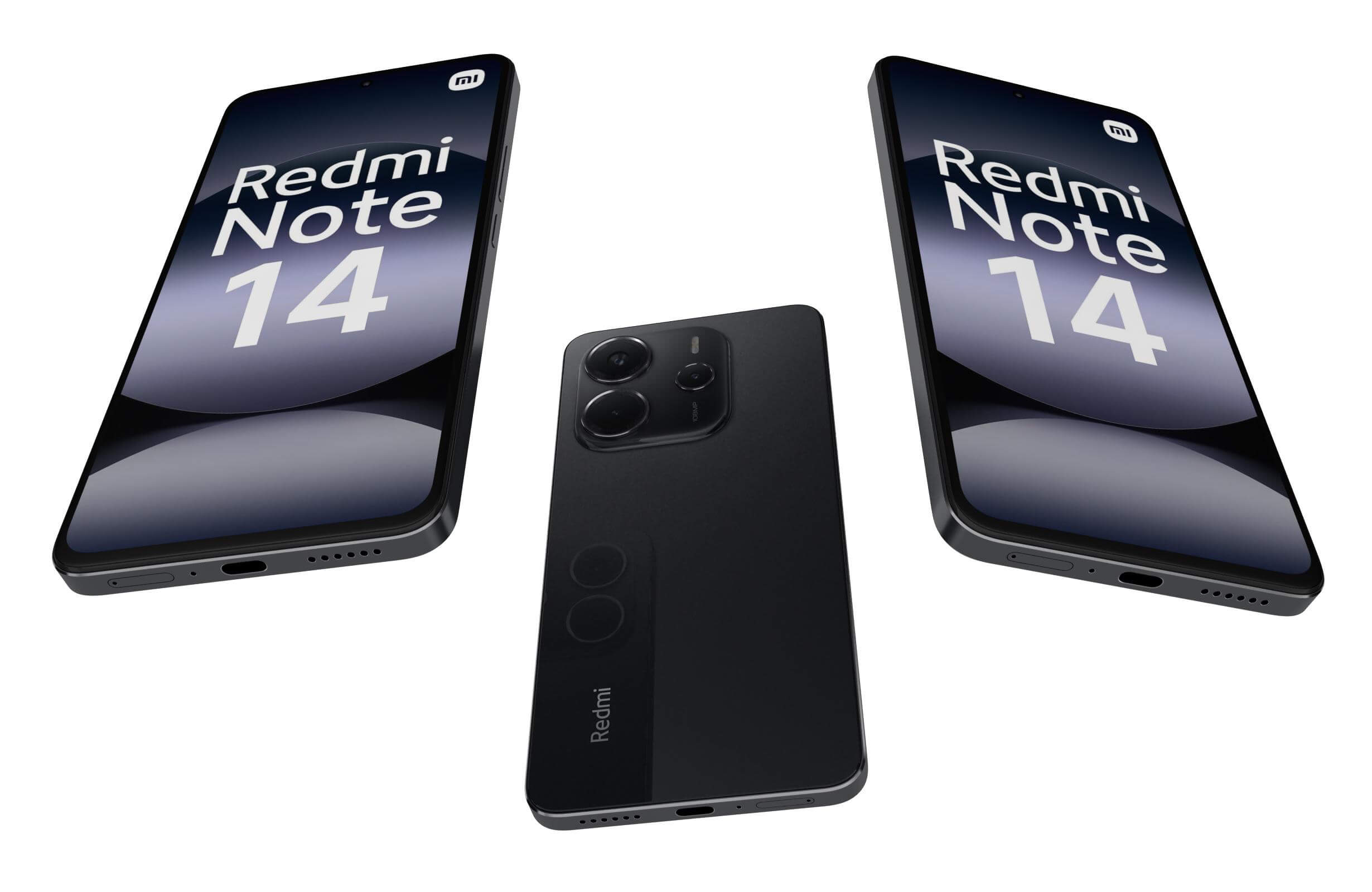 Xiaomi Redmi Note 14 Black - 3D Model by Rever_Art