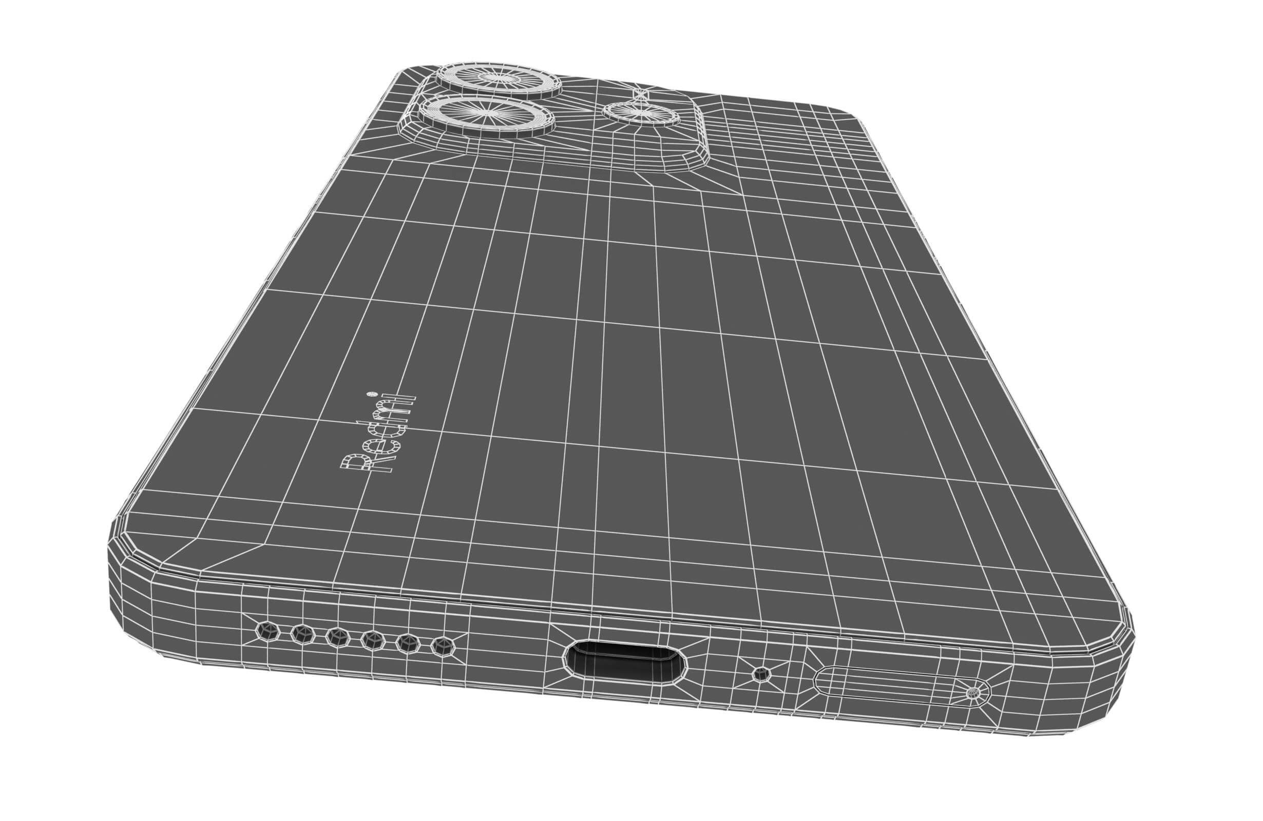 Xiaomi Redmi Note 14 Black - 3D Model by Rever_Art