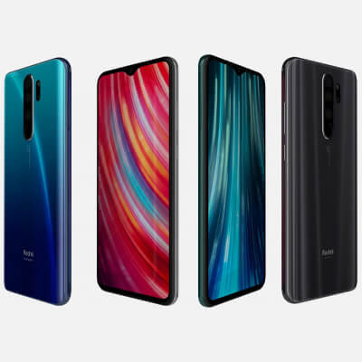 Xiaomi Redmi Note 8 Pro All Colors - 3D Model by Rever_Art