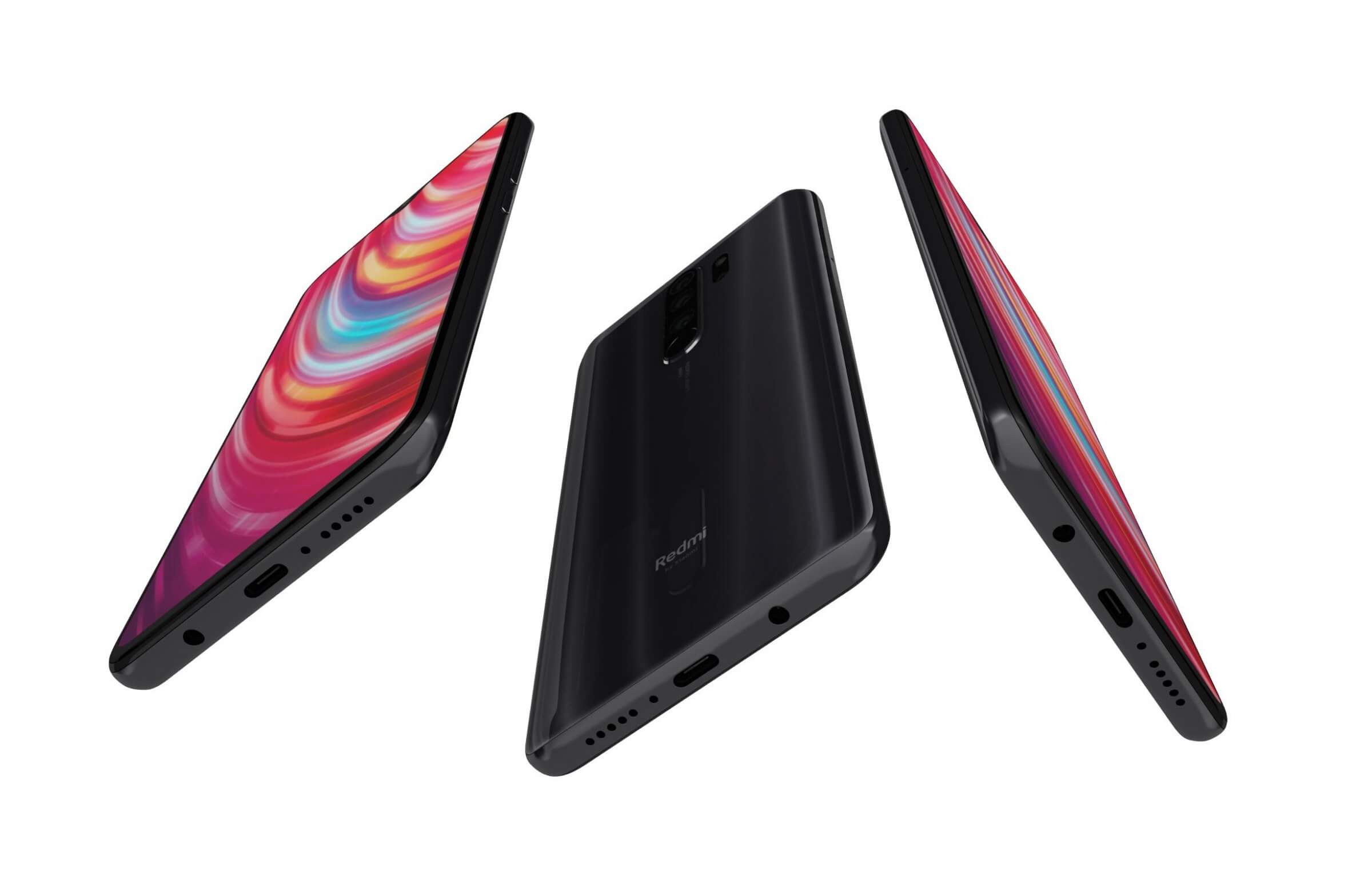 Xiaomi Redmi Note 8 Pro Black - 3D Model by Rever_Art