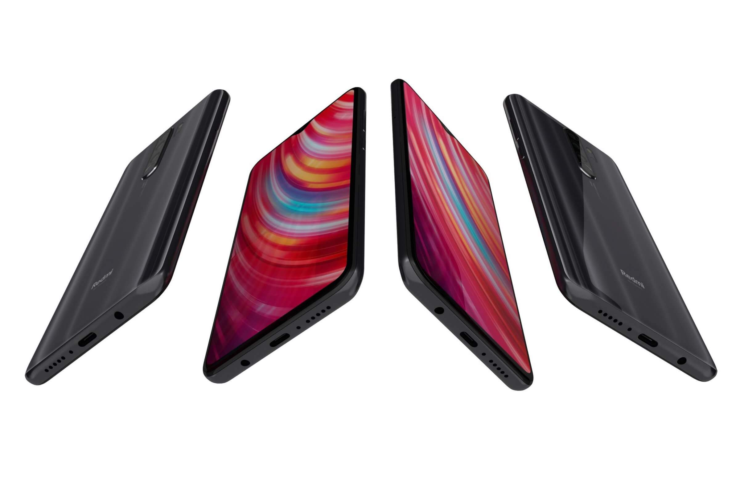 Xiaomi Redmi Note 8 Pro Black - 3D Model by Rever_Art