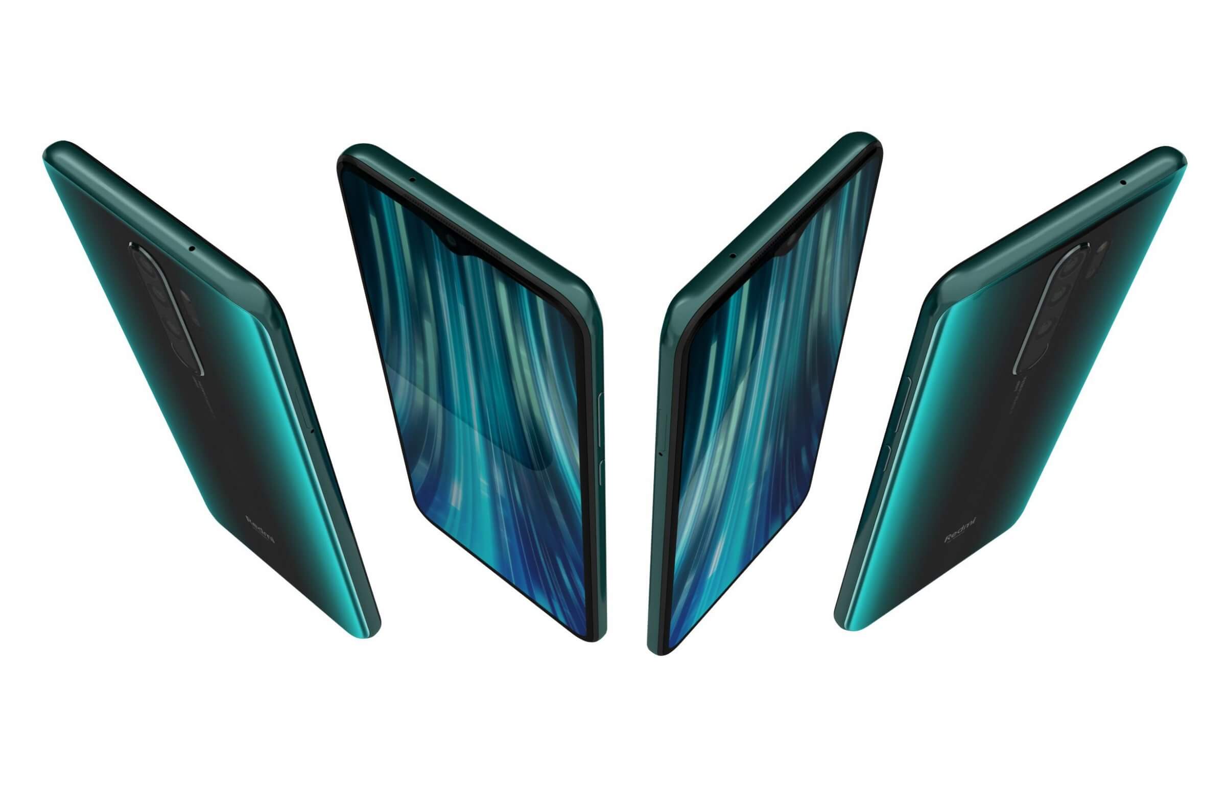 Xiaomi Redmi Note 8 Pro Deep Sea Blue - 3D Model by Rever_Art