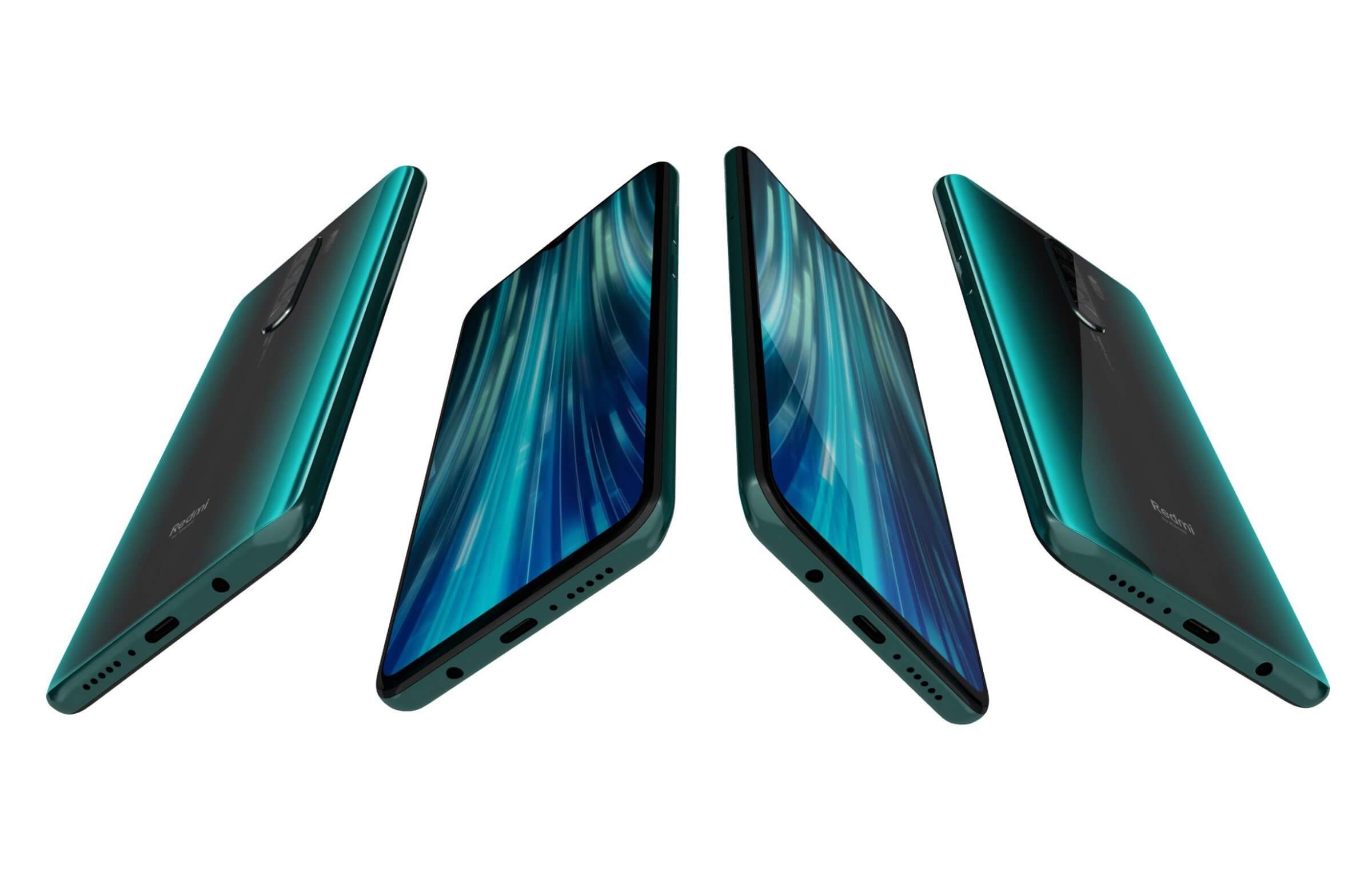 Xiaomi Redmi Note 8 Pro Deep Sea Blue - 3D Model by Rever_Art