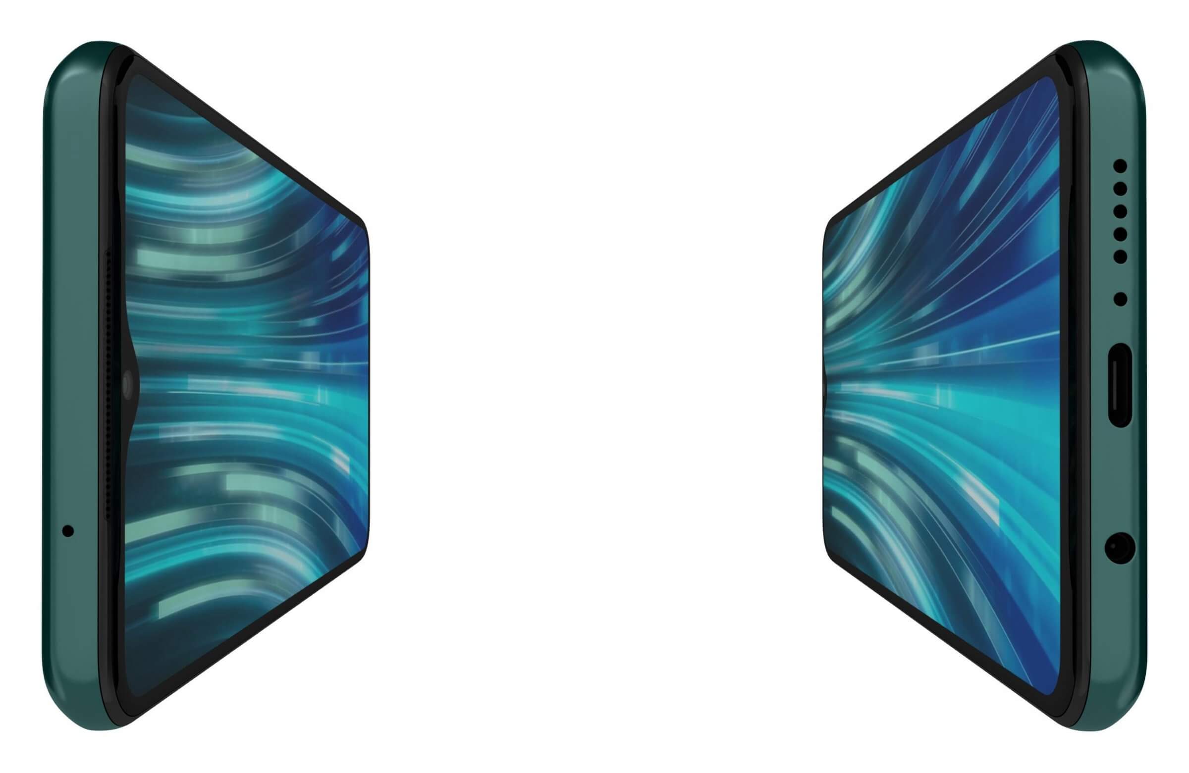 Xiaomi Redmi Note 8 Pro Deep Sea Blue - 3D Model by Rever_Art