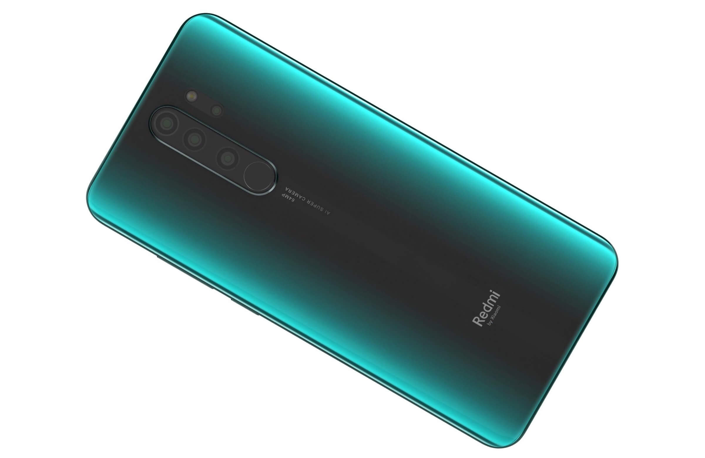 Xiaomi Redmi Note 8 Pro Deep Sea Blue - 3D Model by Rever_Art