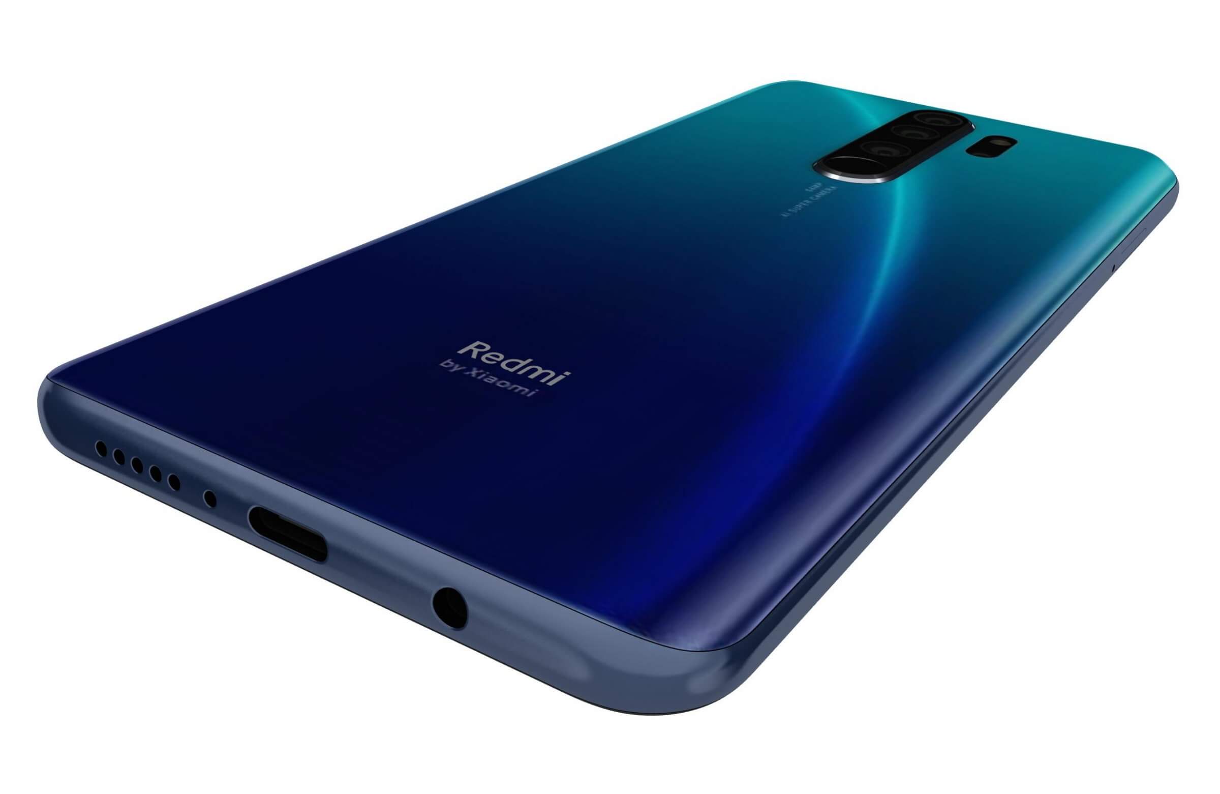 Xiaomi Redmi Note 8 Pro Electric Blue - 3D Model by Rever_Art