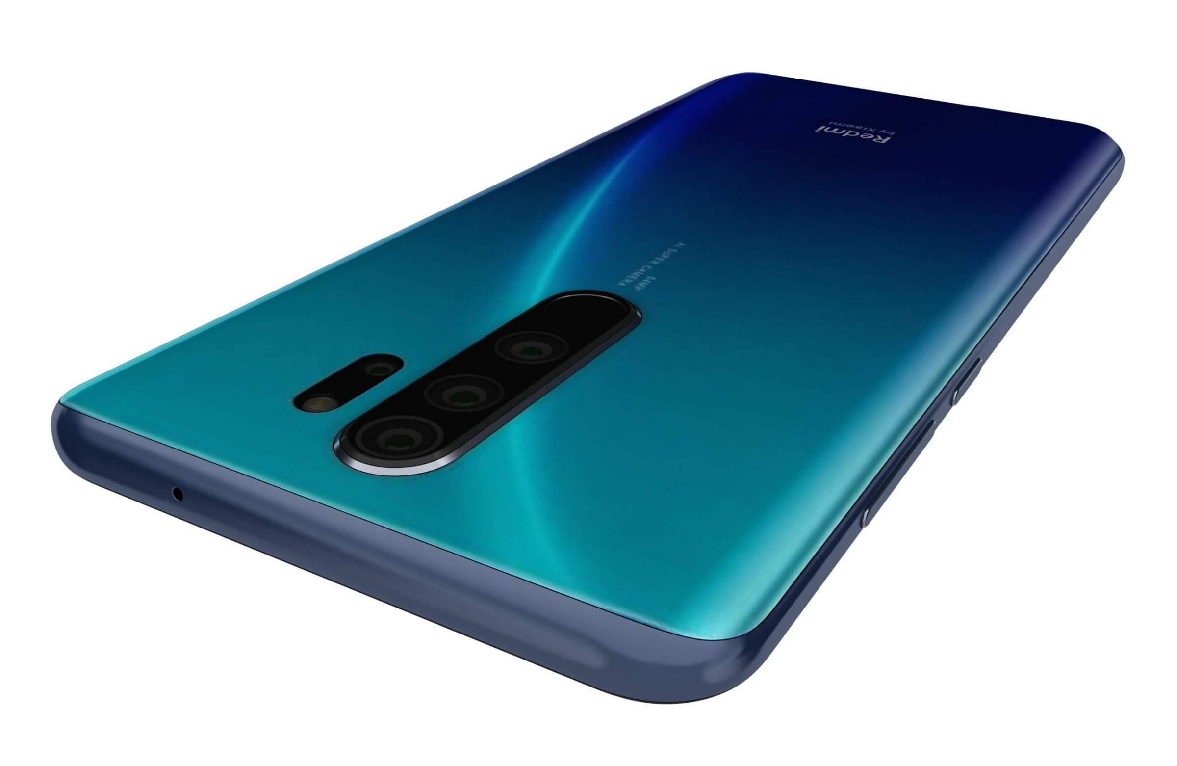 Xiaomi Redmi Note 8 Pro Electric Blue - 3D Model by Rever_Art