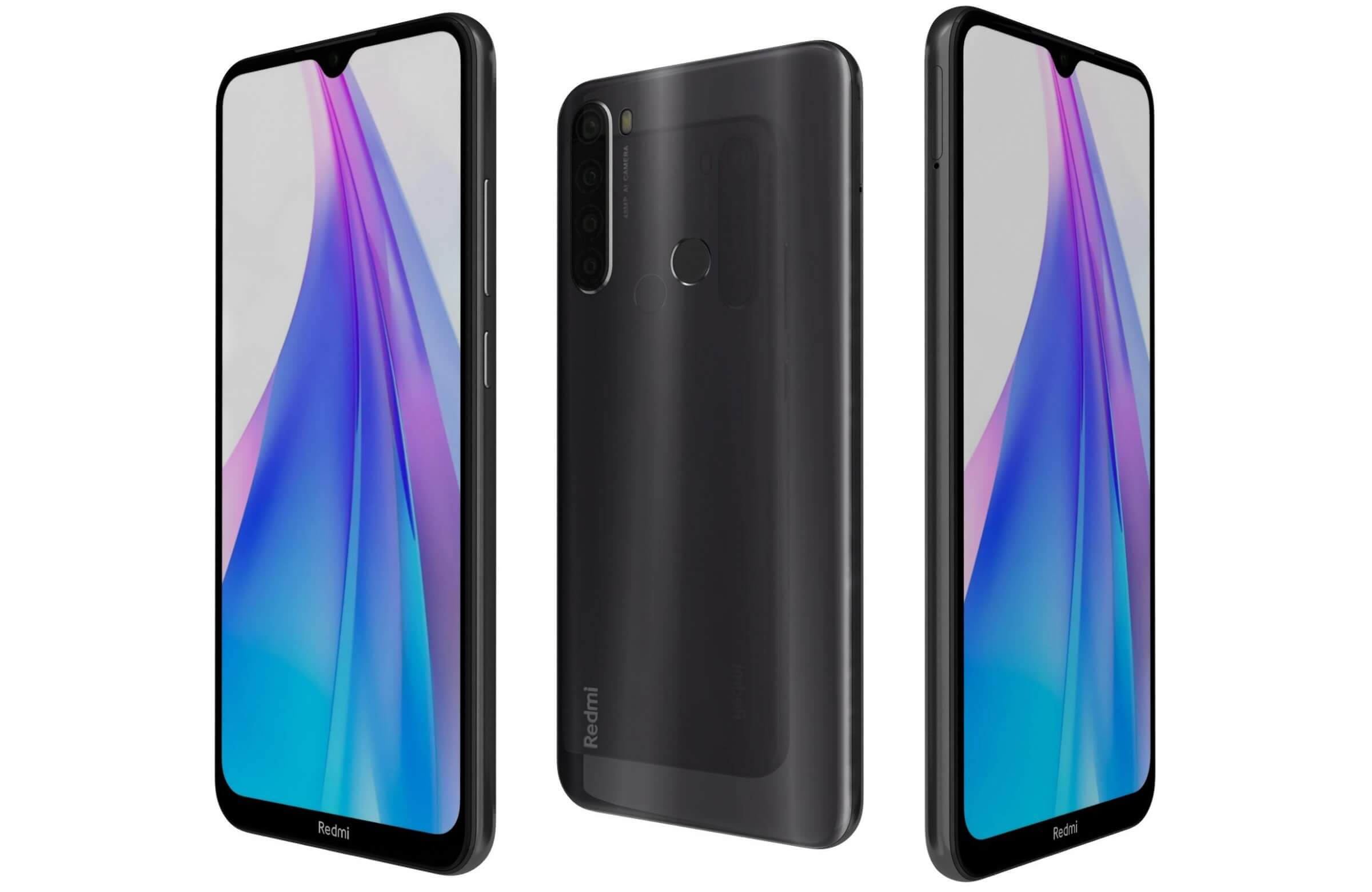 Xiaomi Redmi Note 8T All Colors - 3D Model by Rever_Art