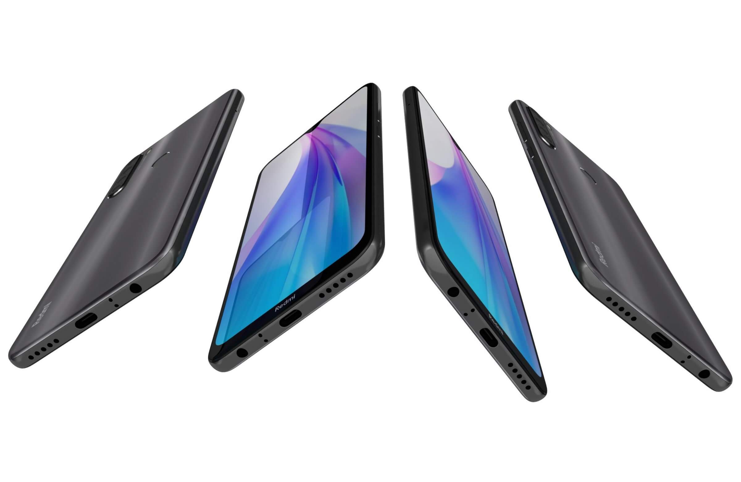 Xiaomi Redmi Note 8T All Colors - 3D Model by Rever_Art