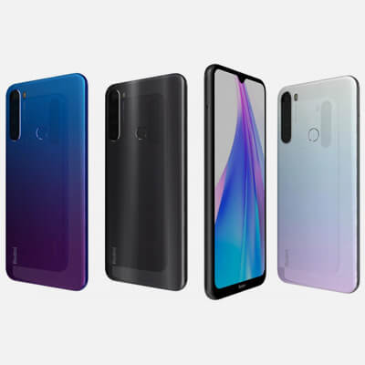 Xiaomi Redmi Note 8T All Colors - 3D Model by Rever_Art