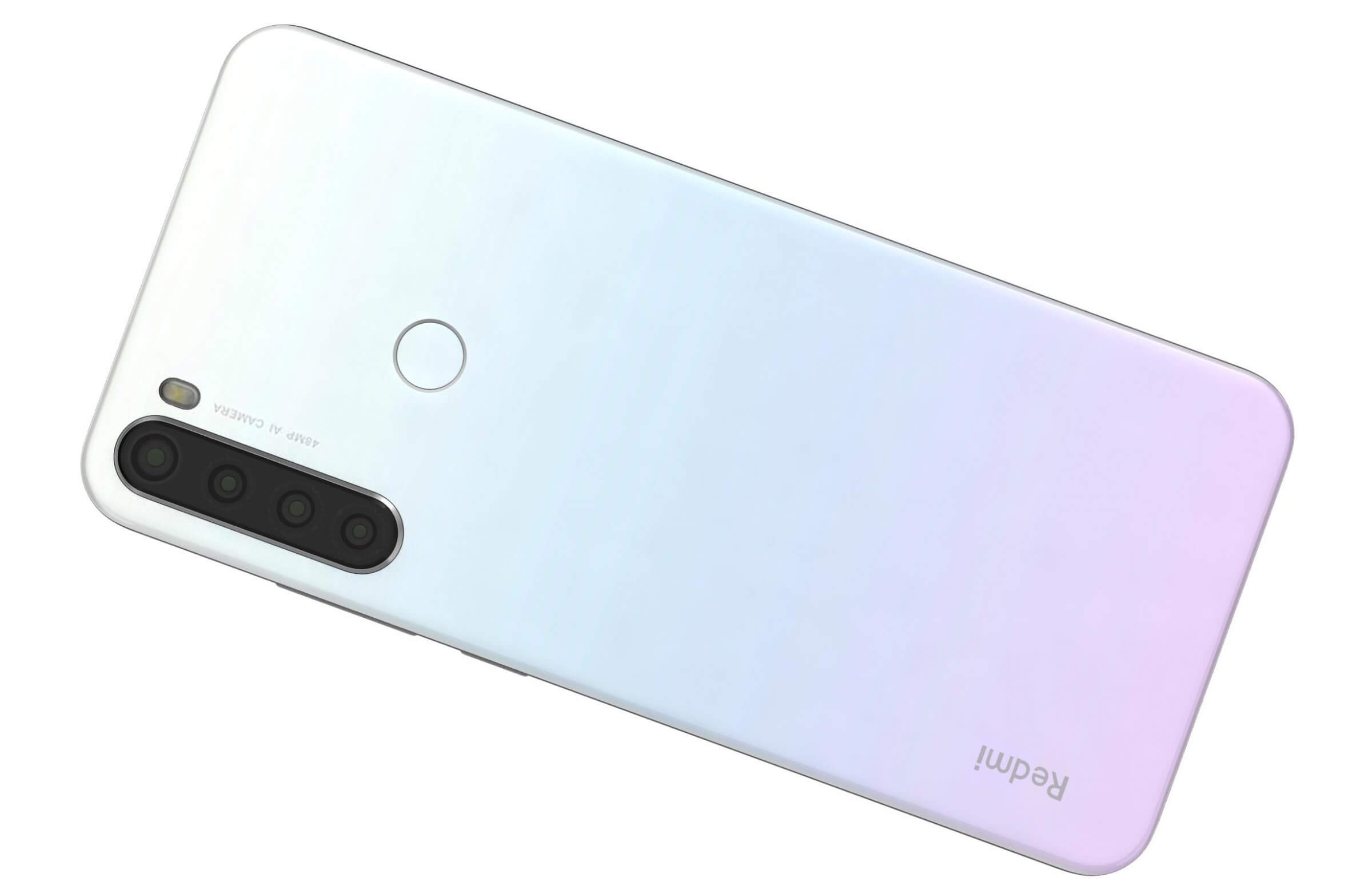 Xiaomi Redmi Note 8T Moonlight White - 3D Model by Rever_Art