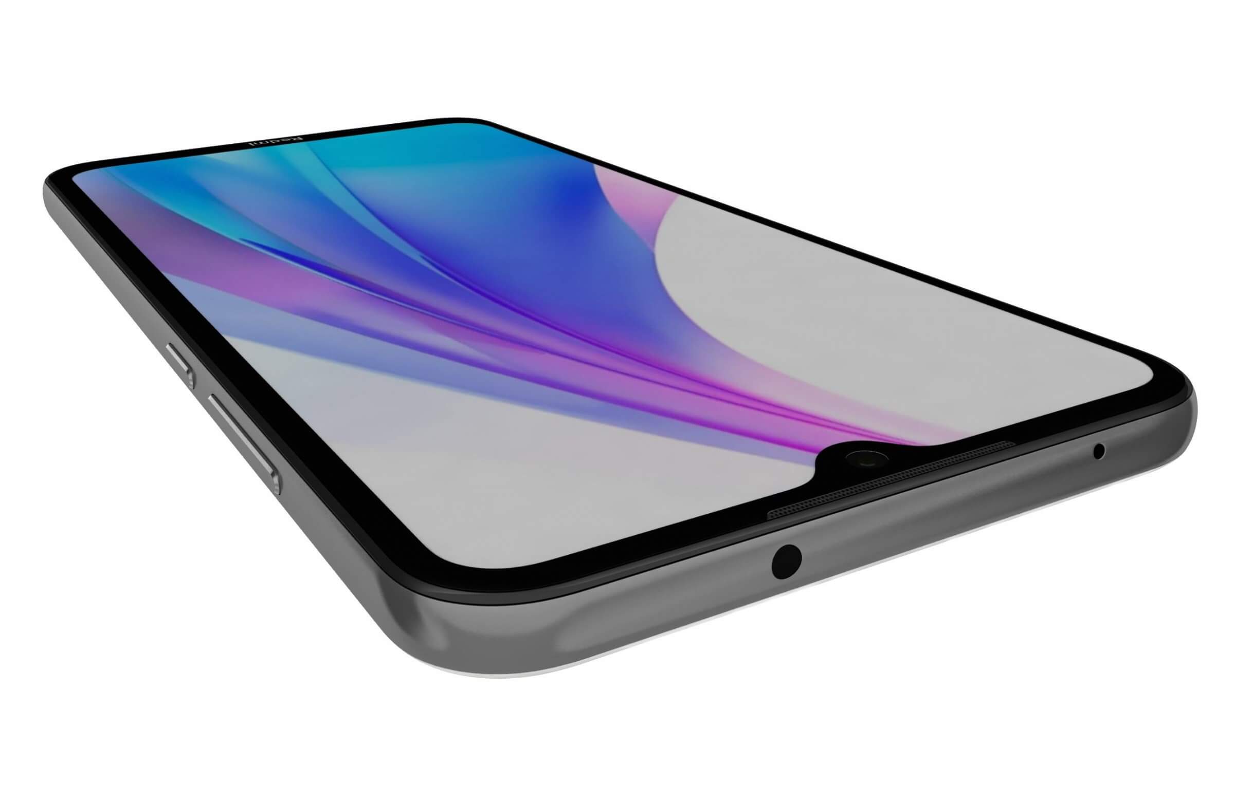 Xiaomi Redmi Note 8T Moonlight White - 3D Model by Rever_Art