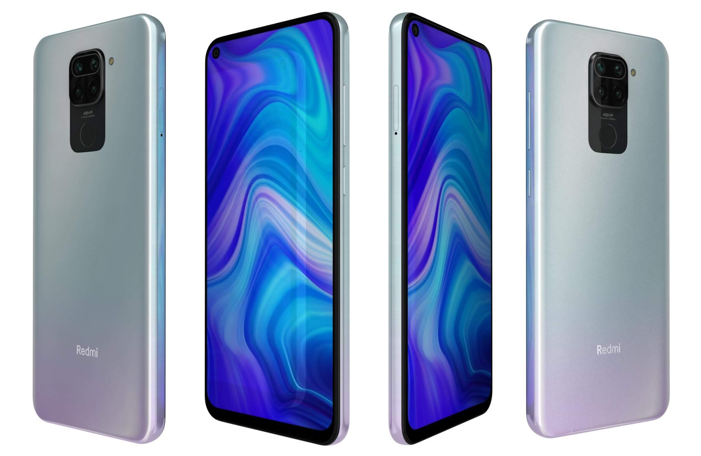 Xiaomi Redmi Note 9 All Colors - 3D Model by Rever_Art